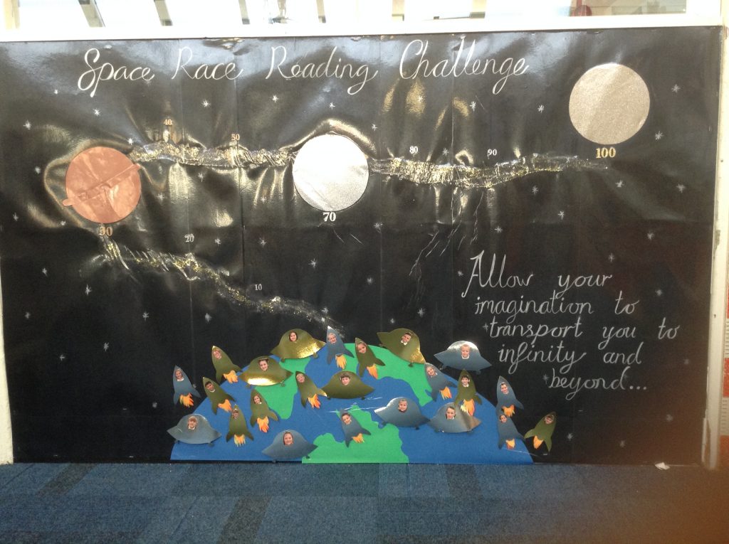Have you spotted your class reading challenge display? | Green Top School