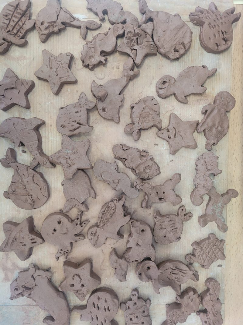 Clay sea sculptures | Green Top School