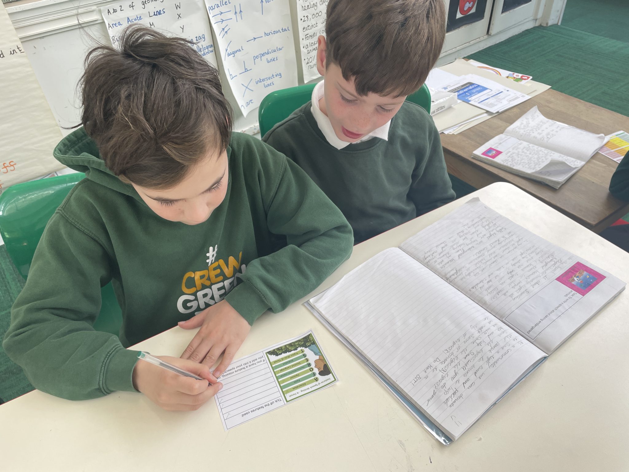 Editing and improving our writing | Green Top School