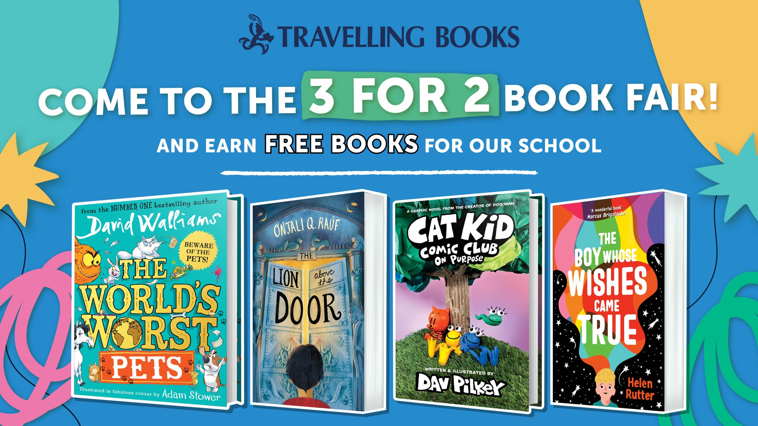 Travelling Book Fair arriving later this week | Green Top School