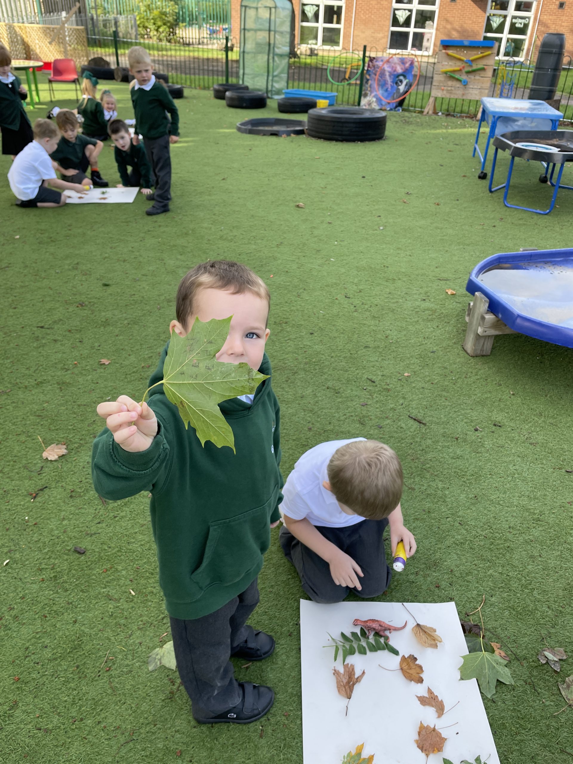 Reception Leaf Masterpieces | Green Top School