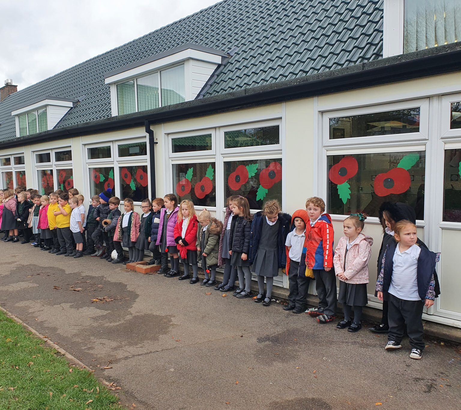 At the going down of the sun, and in the morning, Year 1 will remember ...