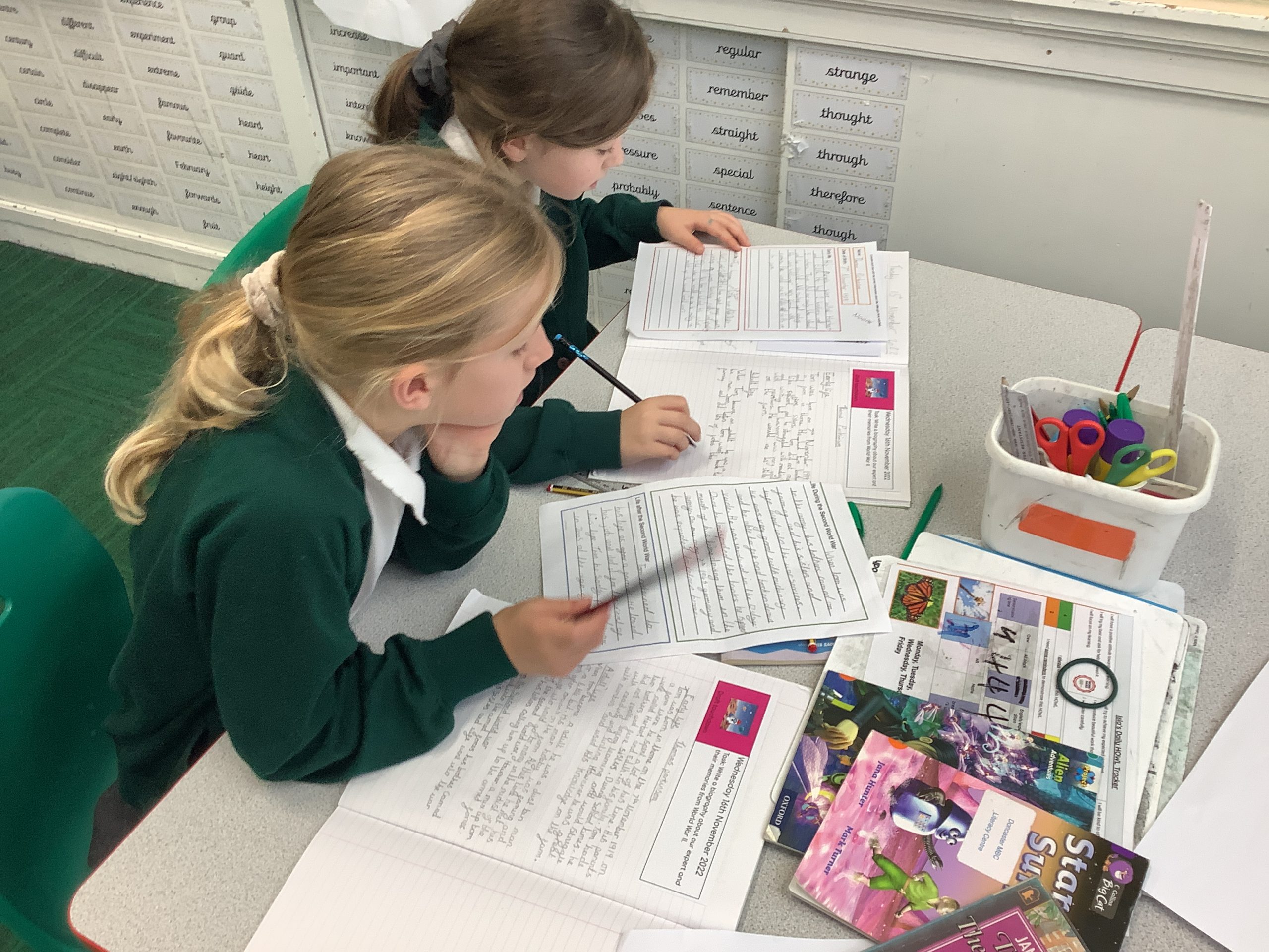 Class 13 – Touchdown Writing | Green Top School