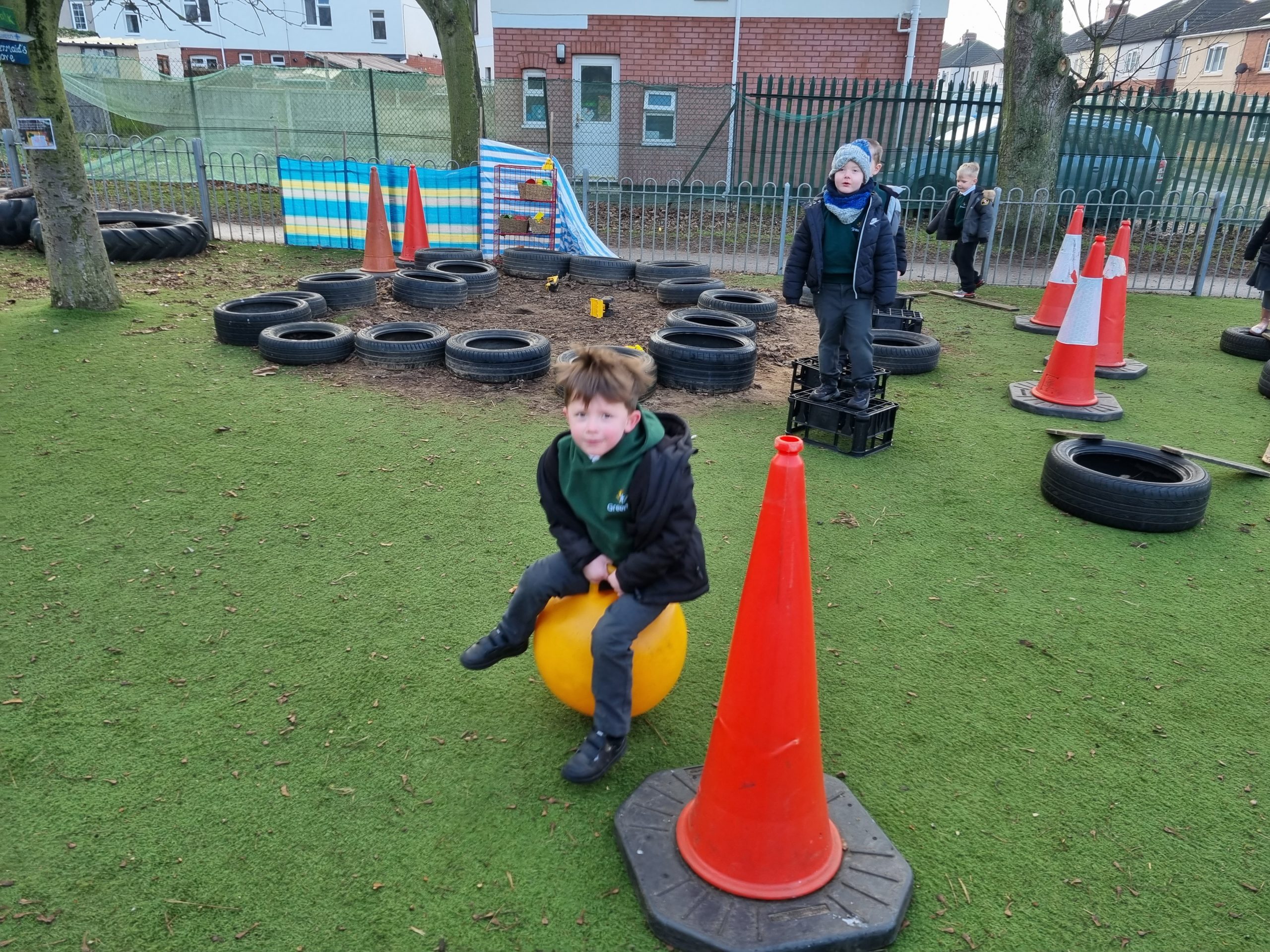 Reception’s obstacle course! | Green Top School