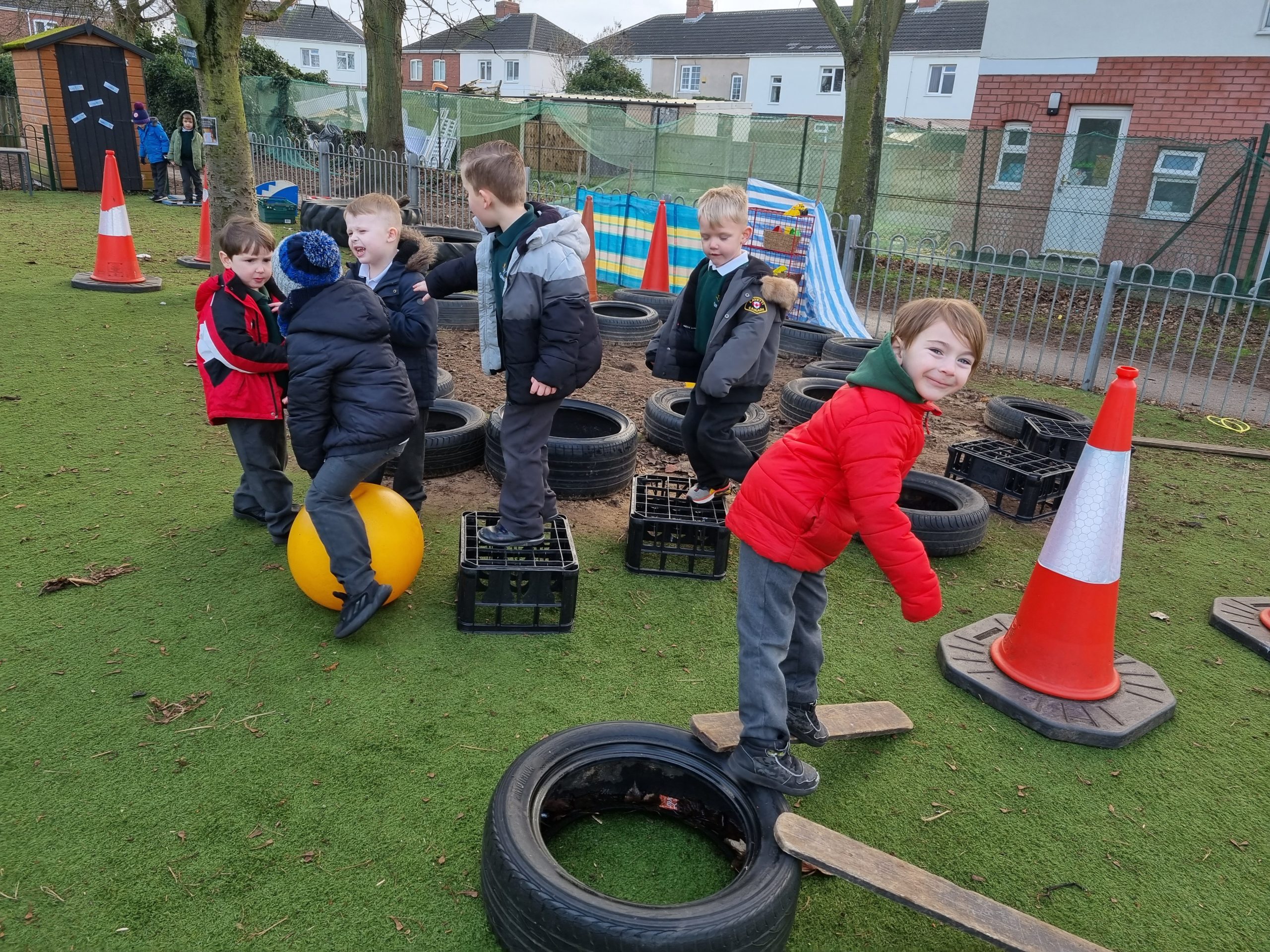 Reception’s obstacle course! | Green Top School