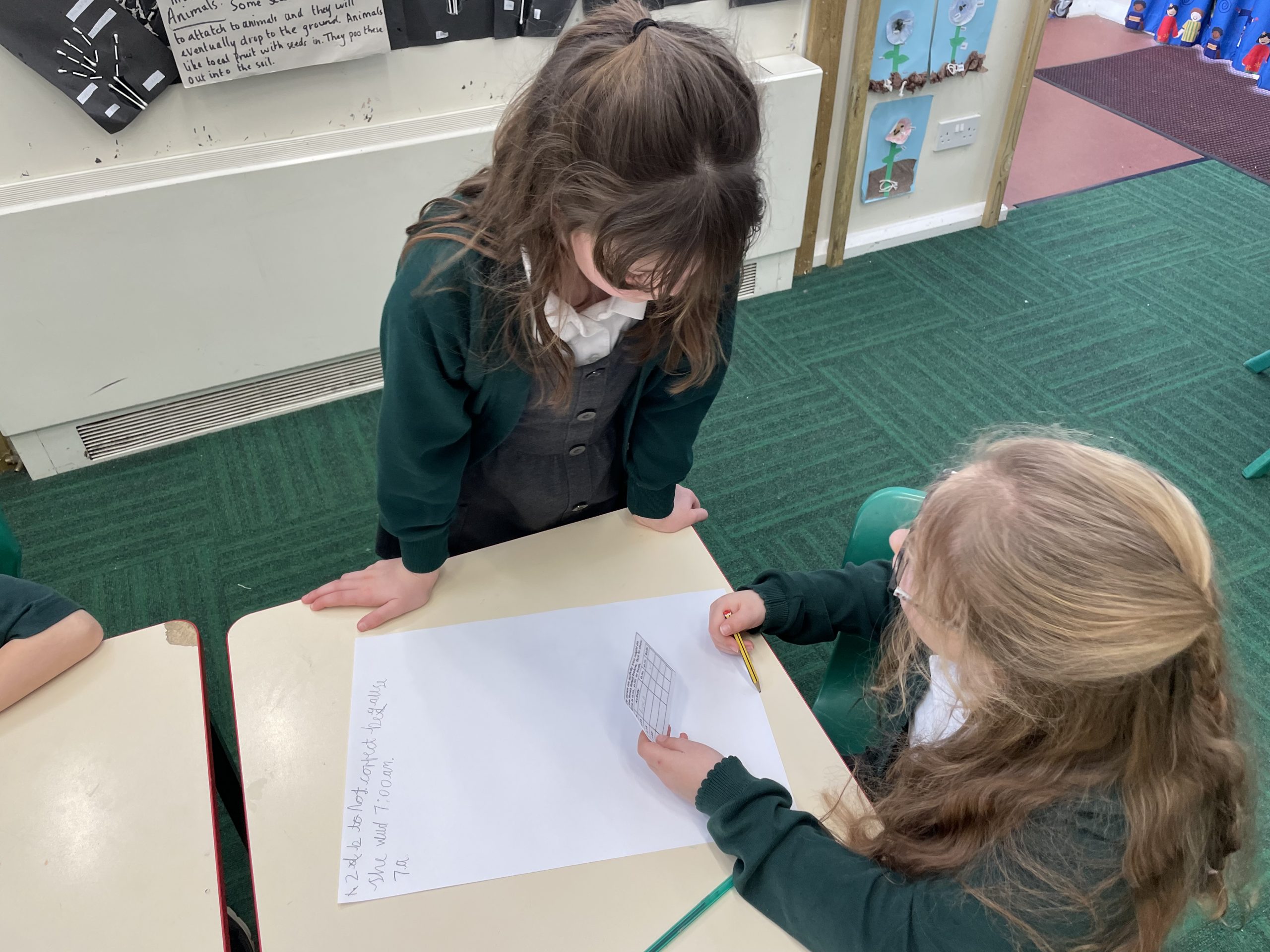 Class 11 collaborative Maths! | Green Top School