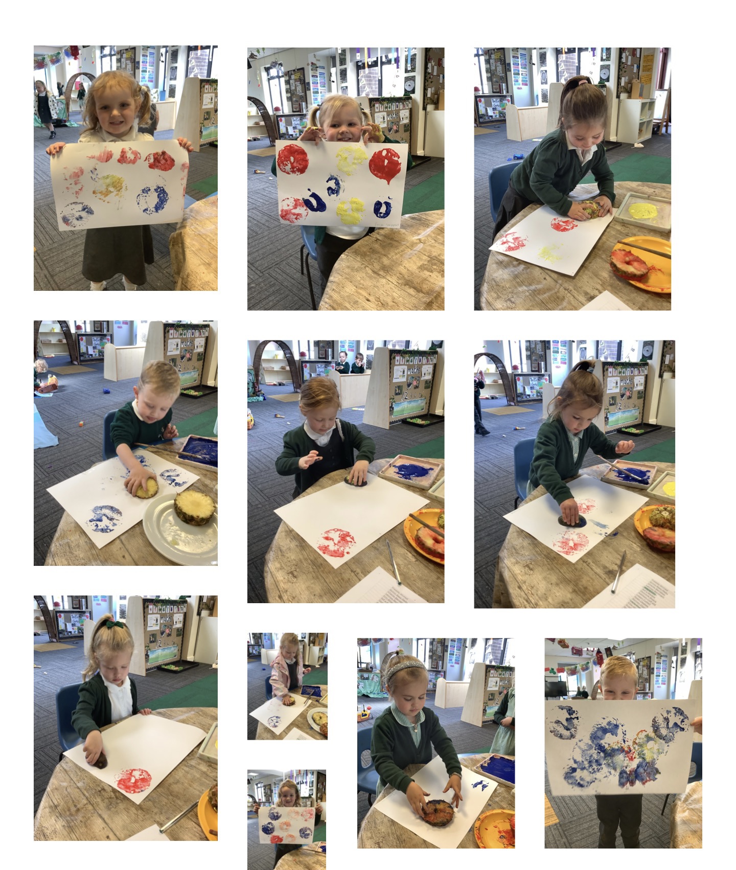 Exploring fruit in Nursery… | Green Top School