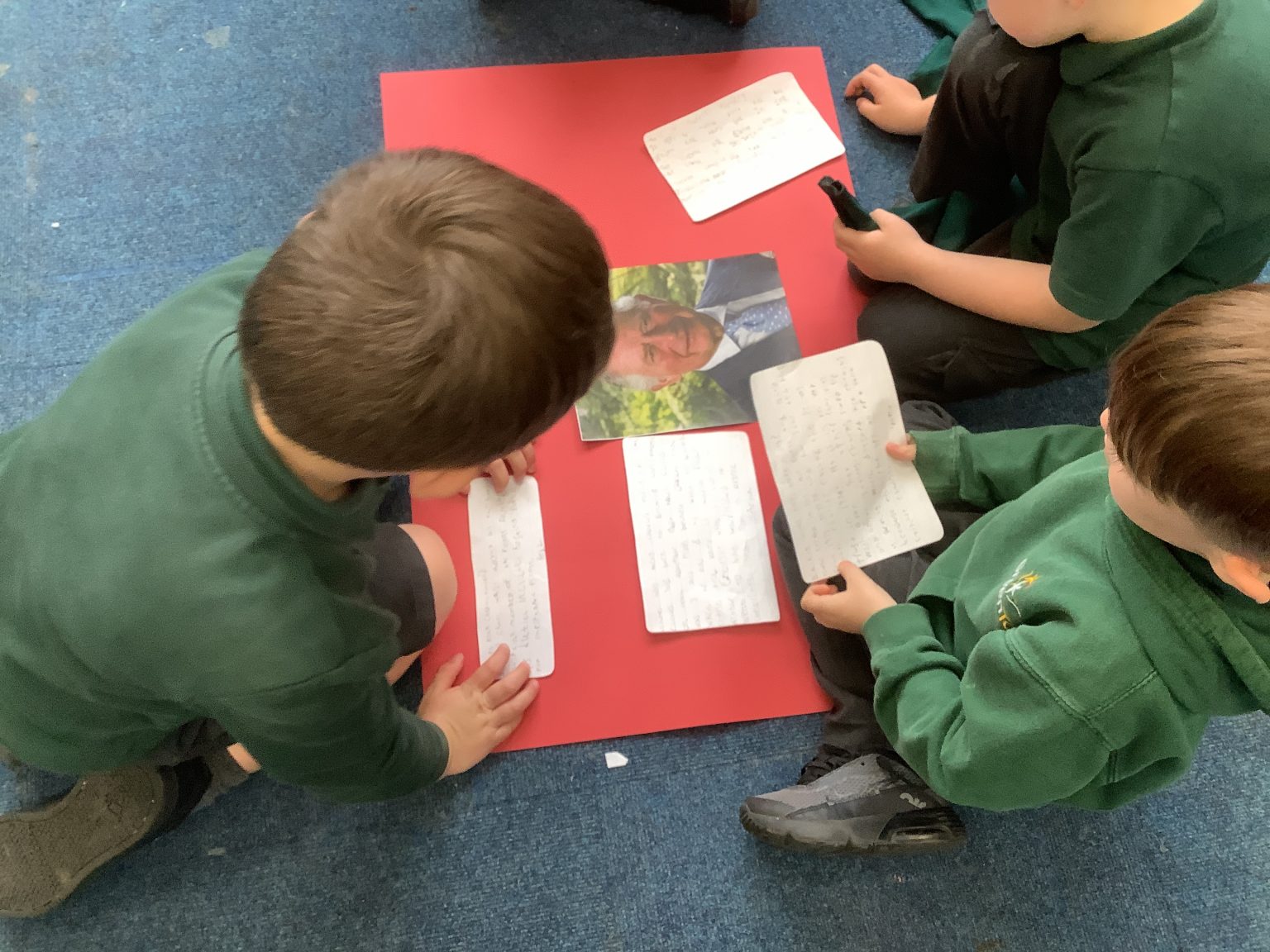 Class 7 King Charles pen portraits | Green Top School