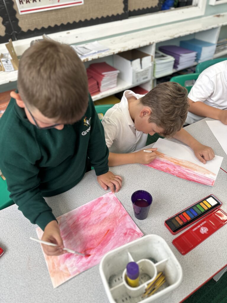 Class 9 | Blitz Artwork! | Green Top School