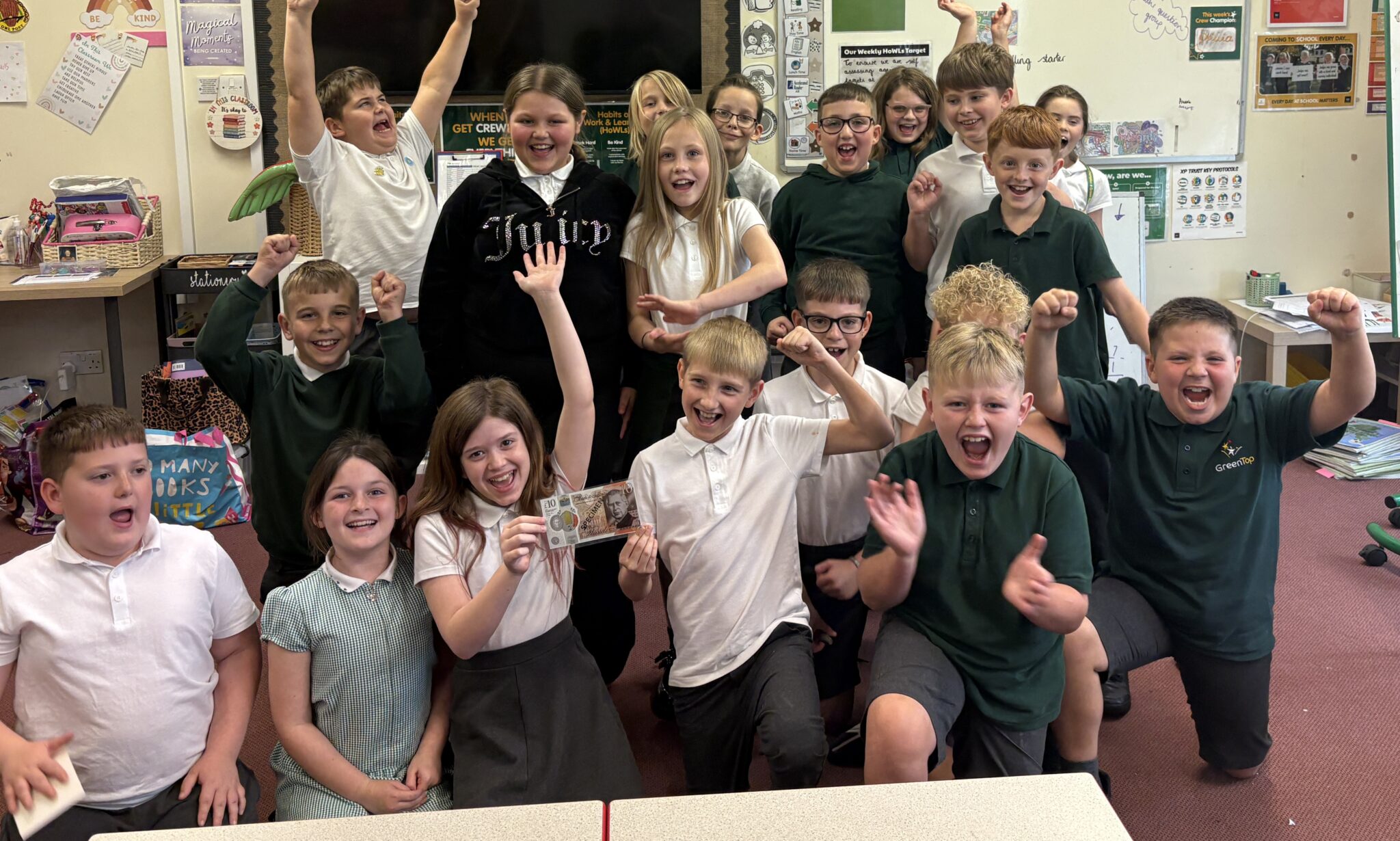 Crew Knowles: Attendance Winners!! | Green Top School