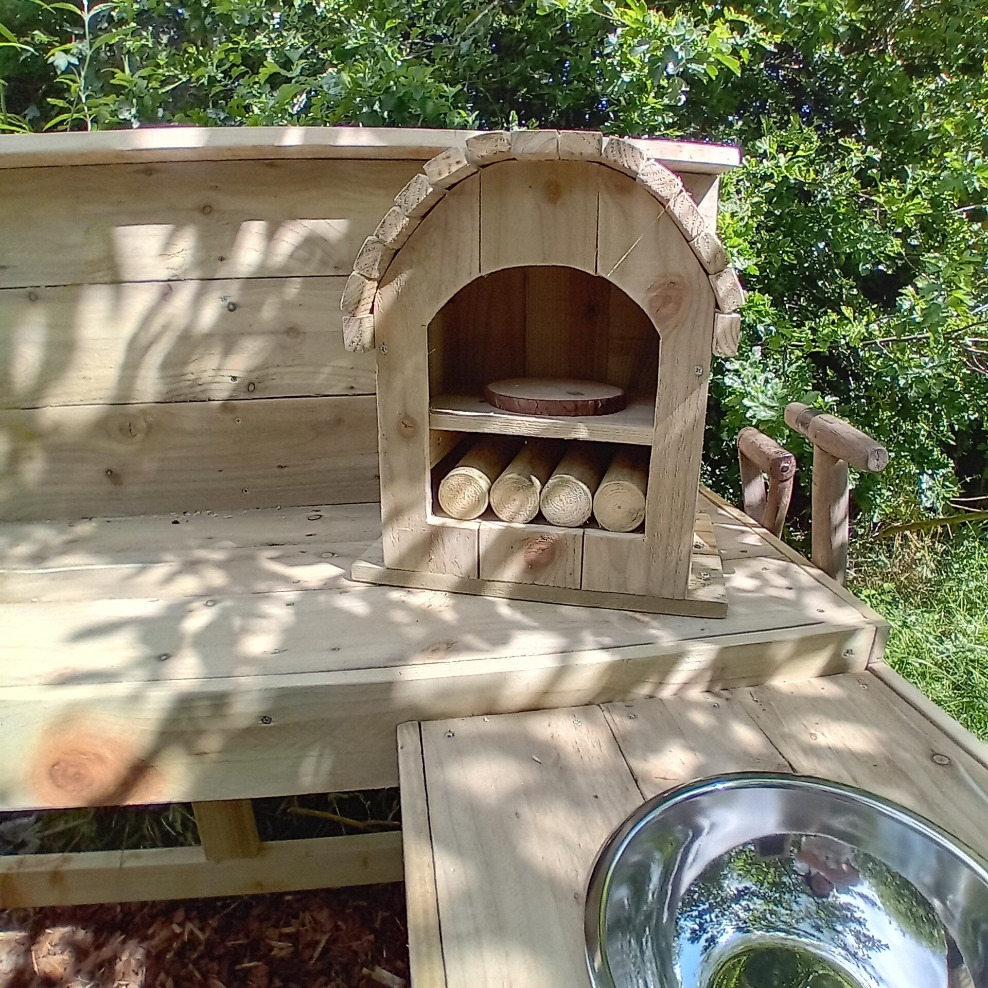 New Mud Kitchen | Bamburgh School