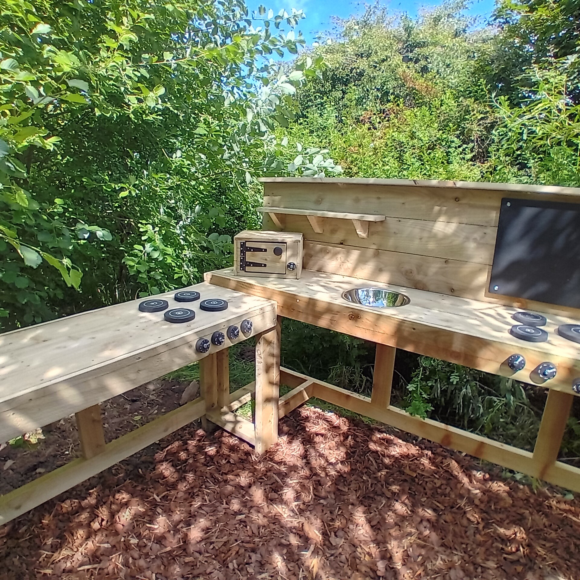 New Mud Kitchen | Bamburgh School