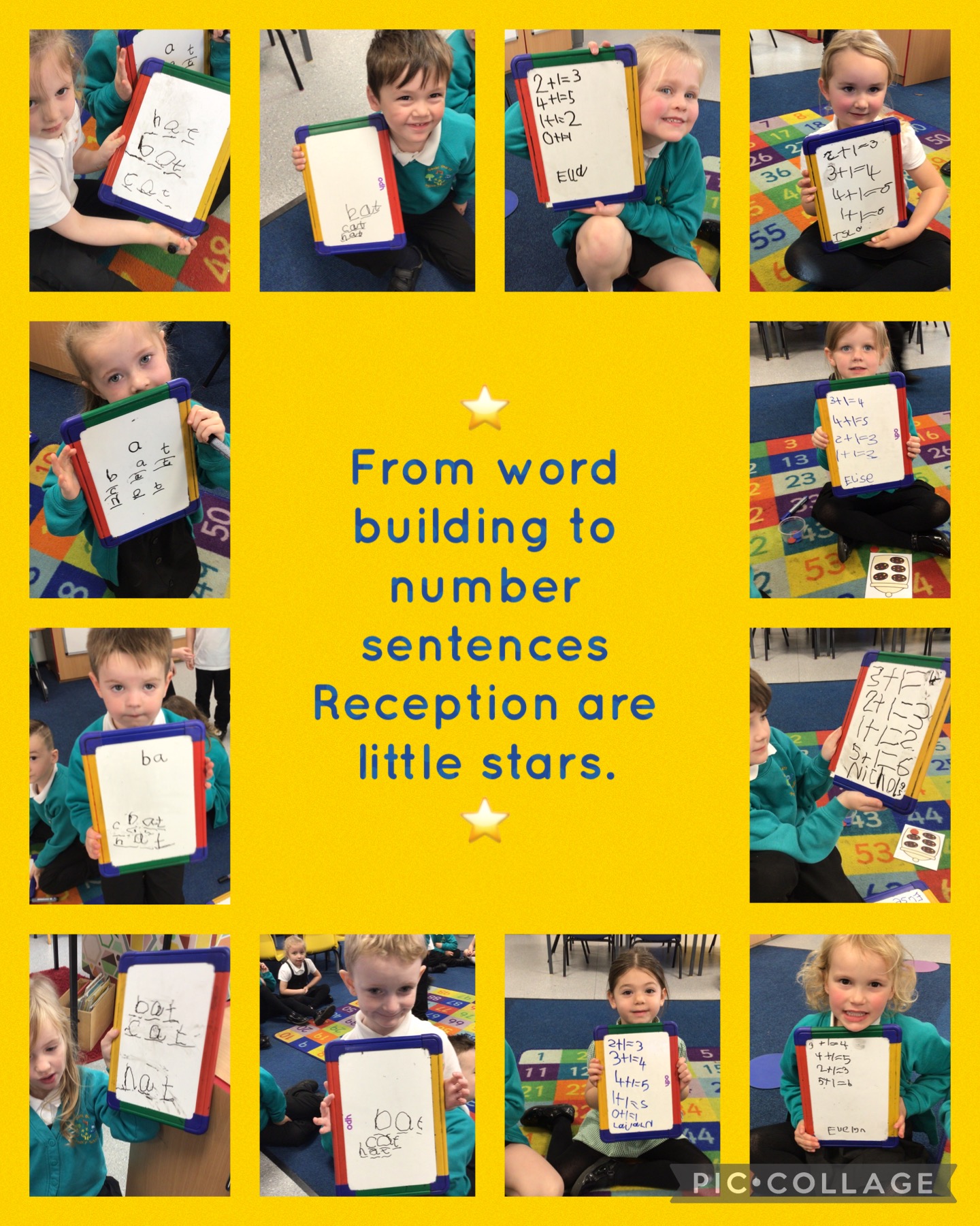 Reception: Word Building and Number Sentences | Bede Burn Primary School