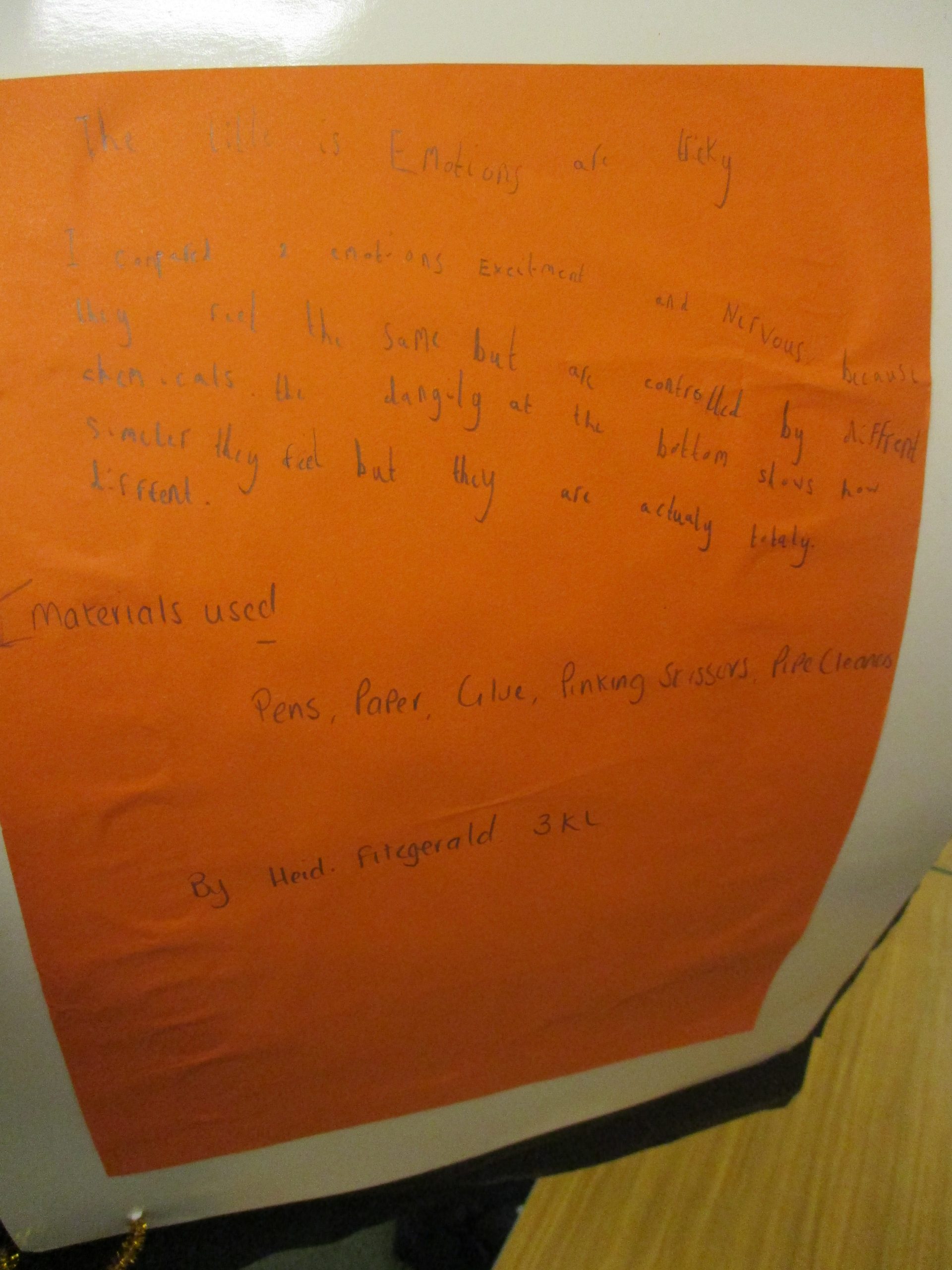 Science Bioartattack Competition | Mortimer Primary School