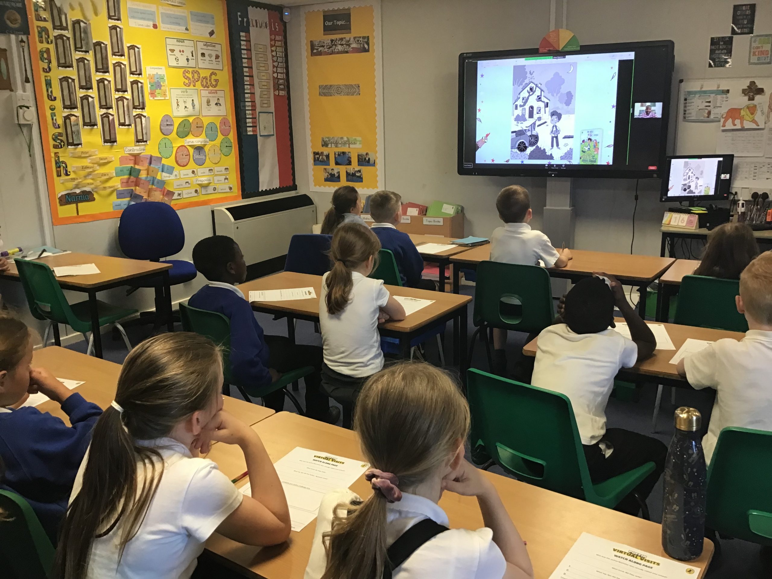 Virtual Author Visit | Fellgate Primary School