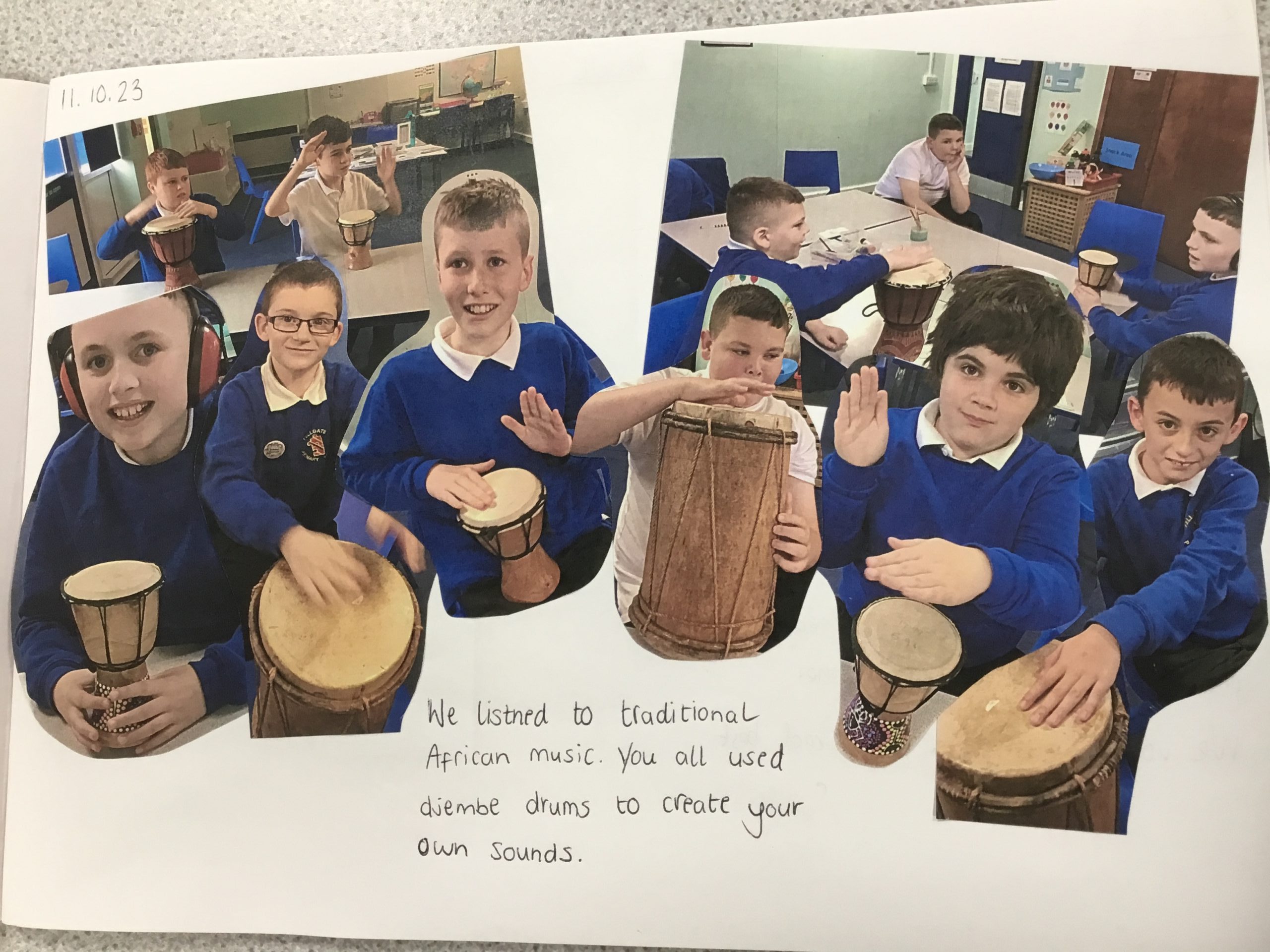 Djembe Drums in Birches! | Fellgate Primary School