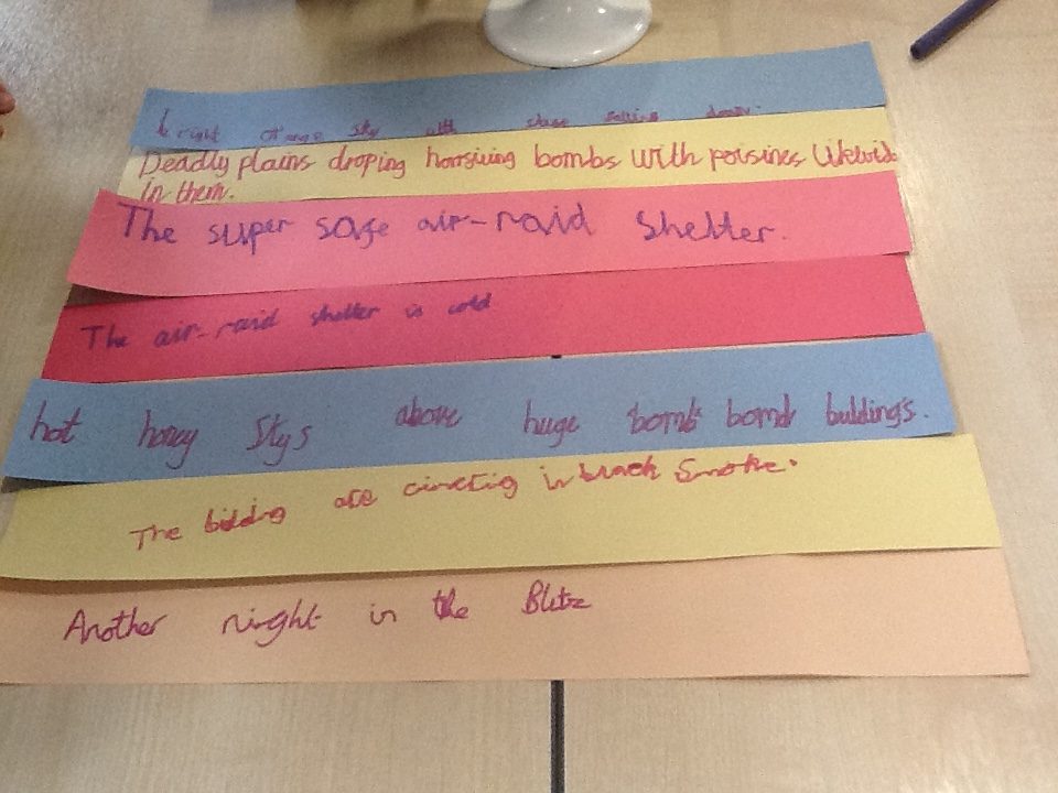 Blitz Poetry | Christopher Pickering Primary School