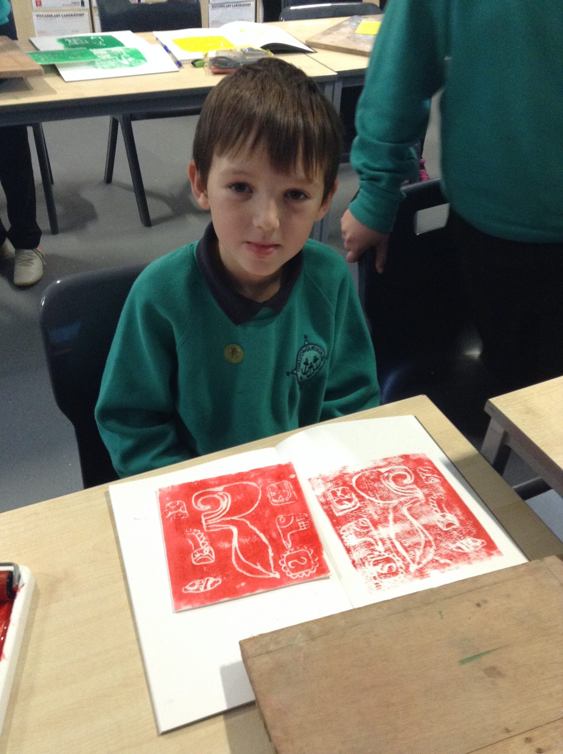 Year 6 Artwork | Christopher Pickering Primary School