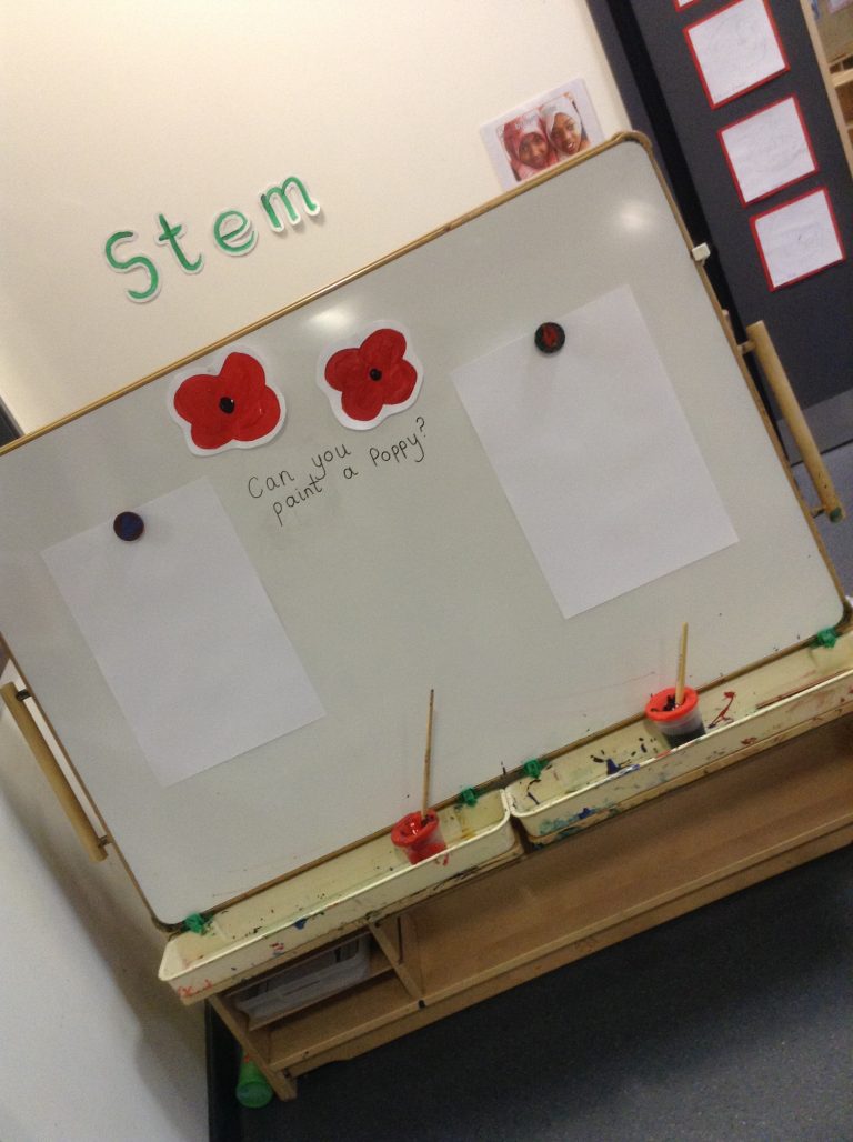 Ready for Remembrance day in F1 | Christopher Pickering Primary School