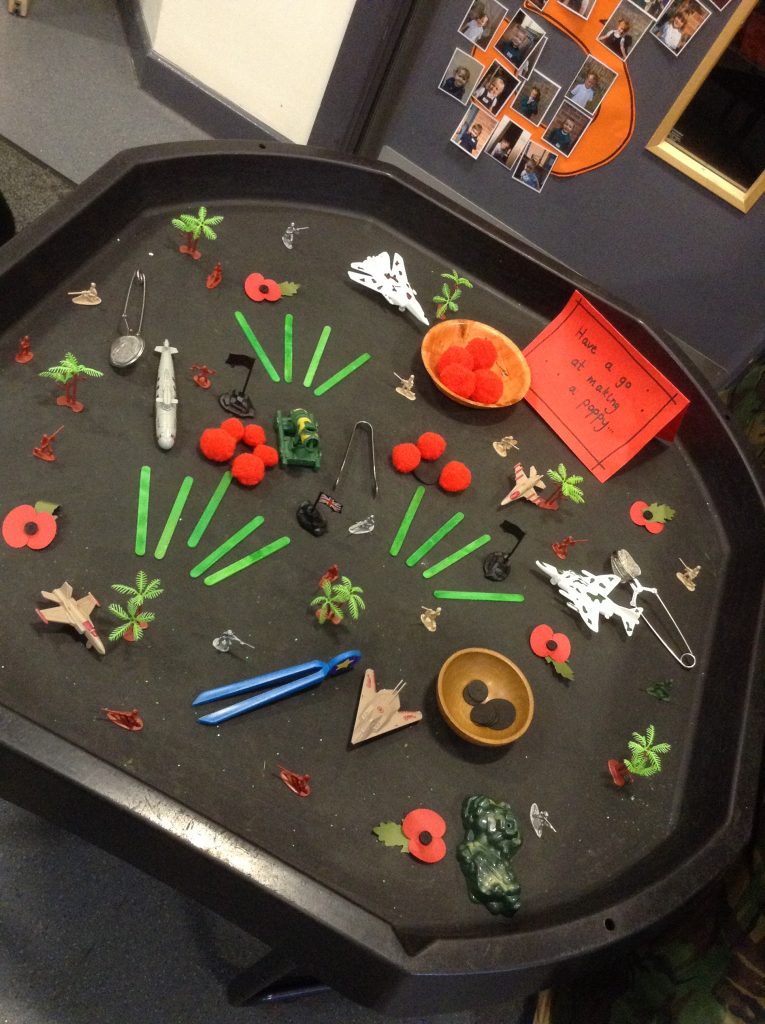Ready for Remembrance day in F1 | Christopher Pickering Primary School