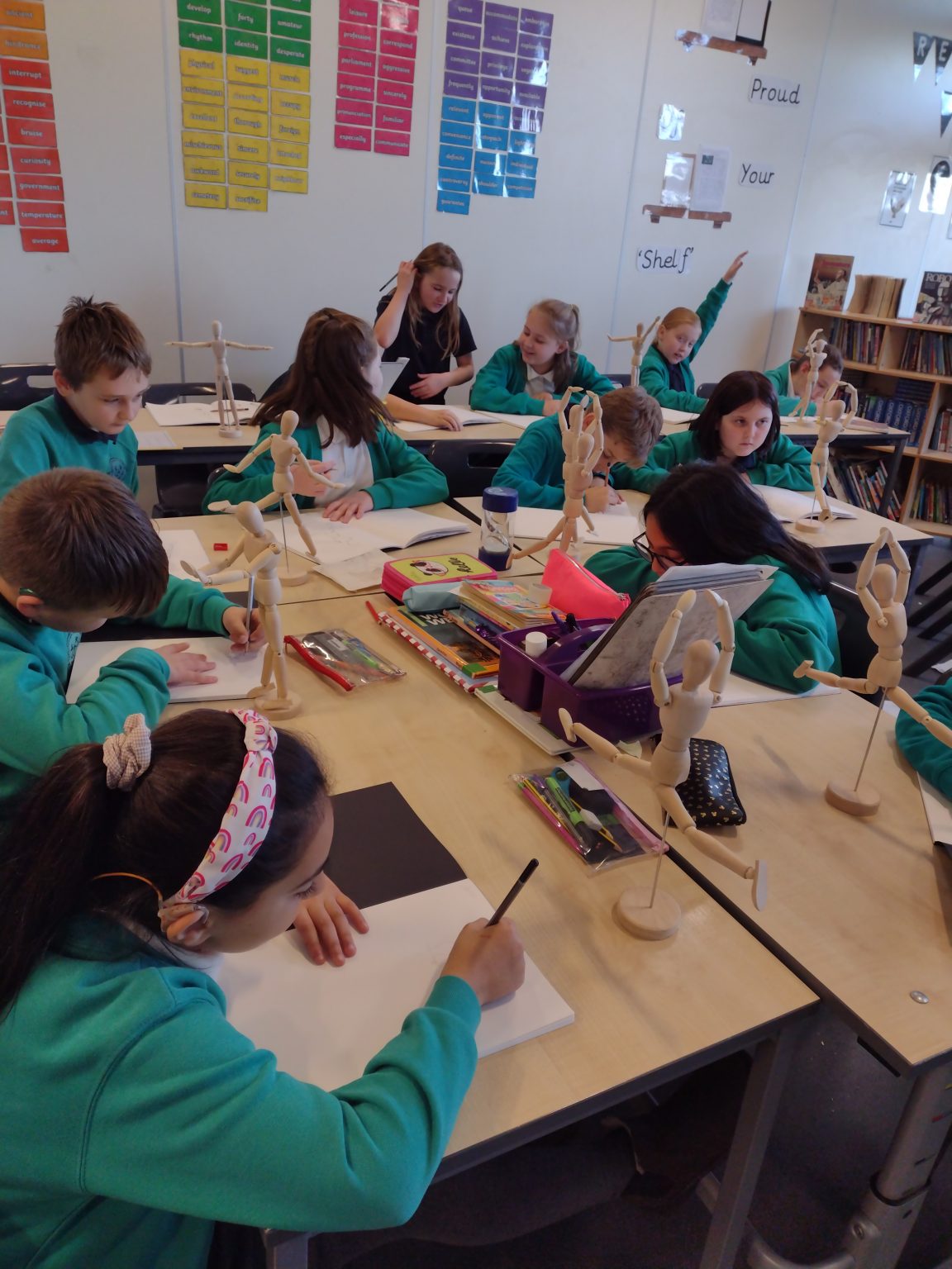 Year 5 Art Lesson! | Christopher Pickering Primary School