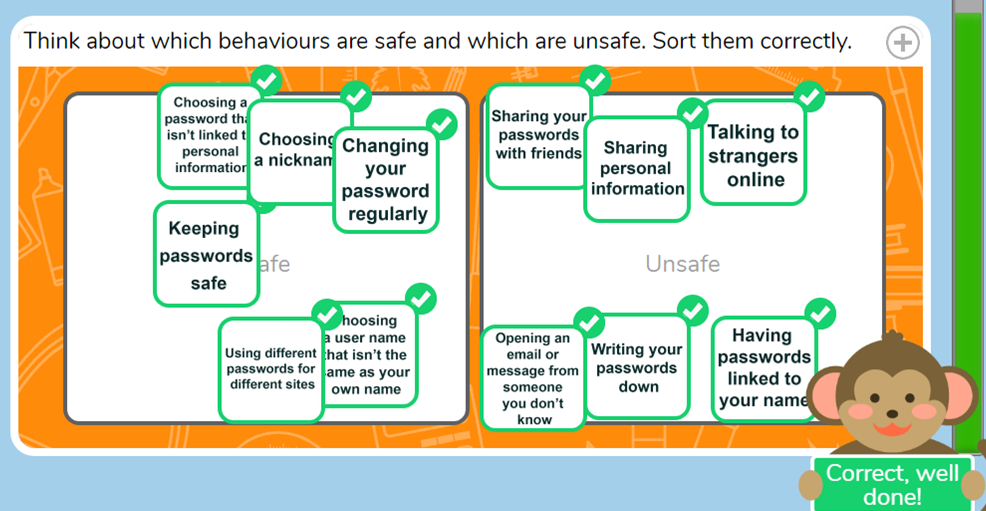 Internet Safety – Safe and unsafe behaviours | Christopher Pickering ...