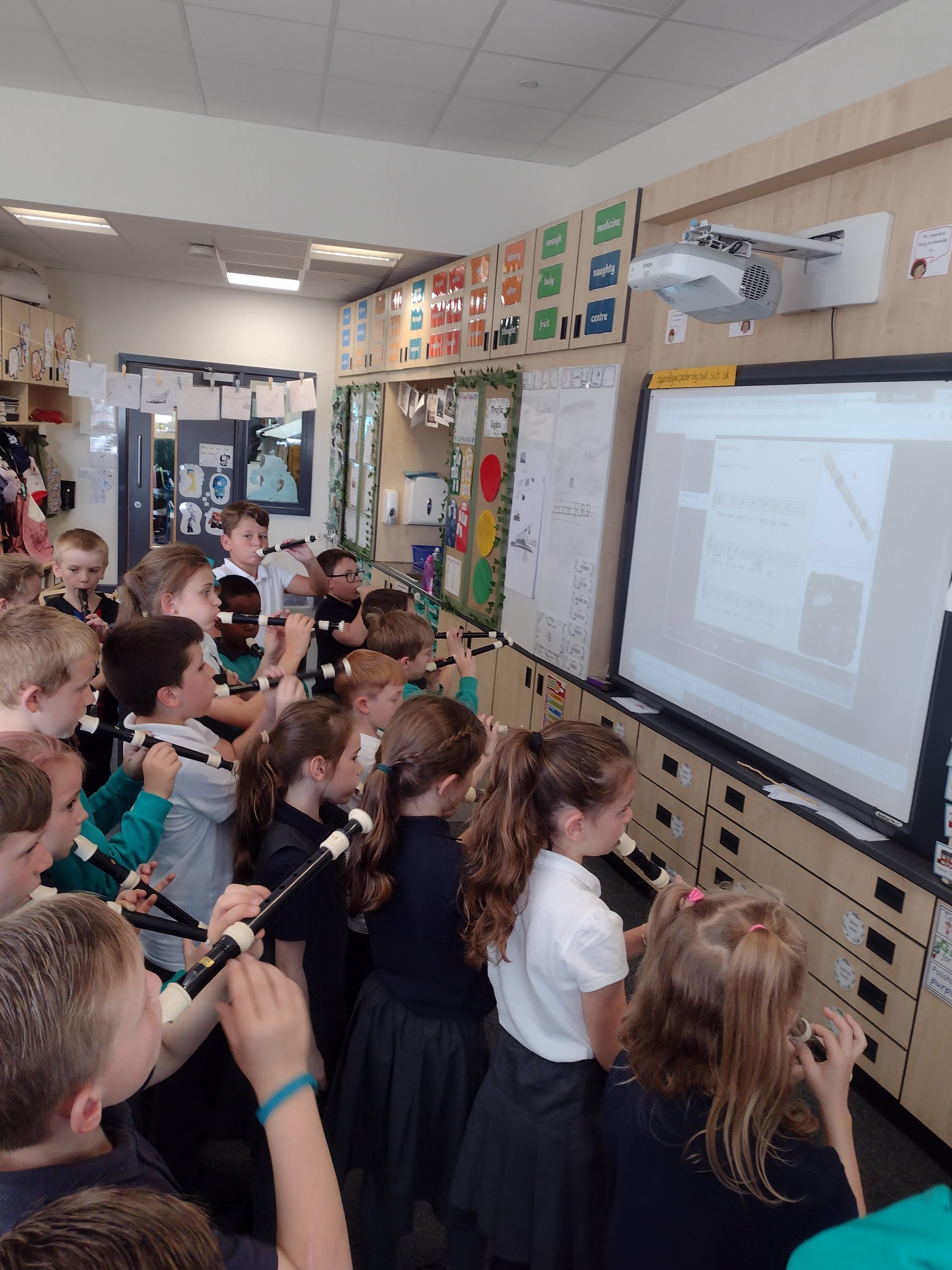 Y3 are learning how to play the recorder! | Christopher Pickering ...