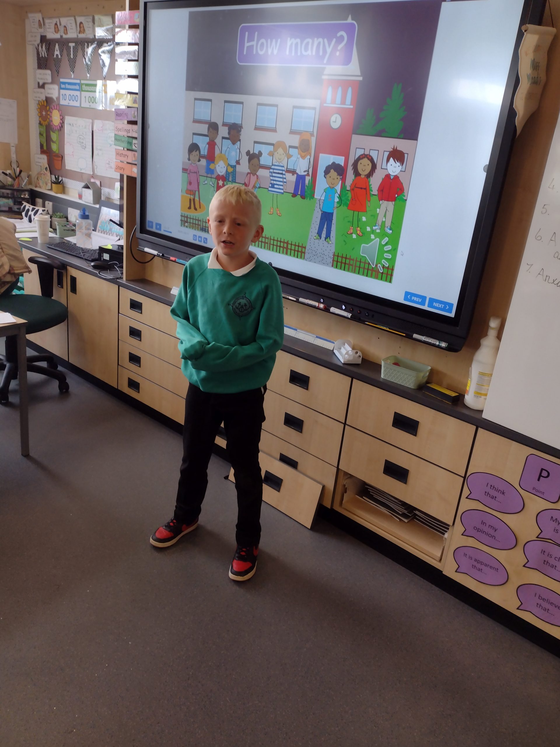 Learning our numbers | Christopher Pickering Primary School