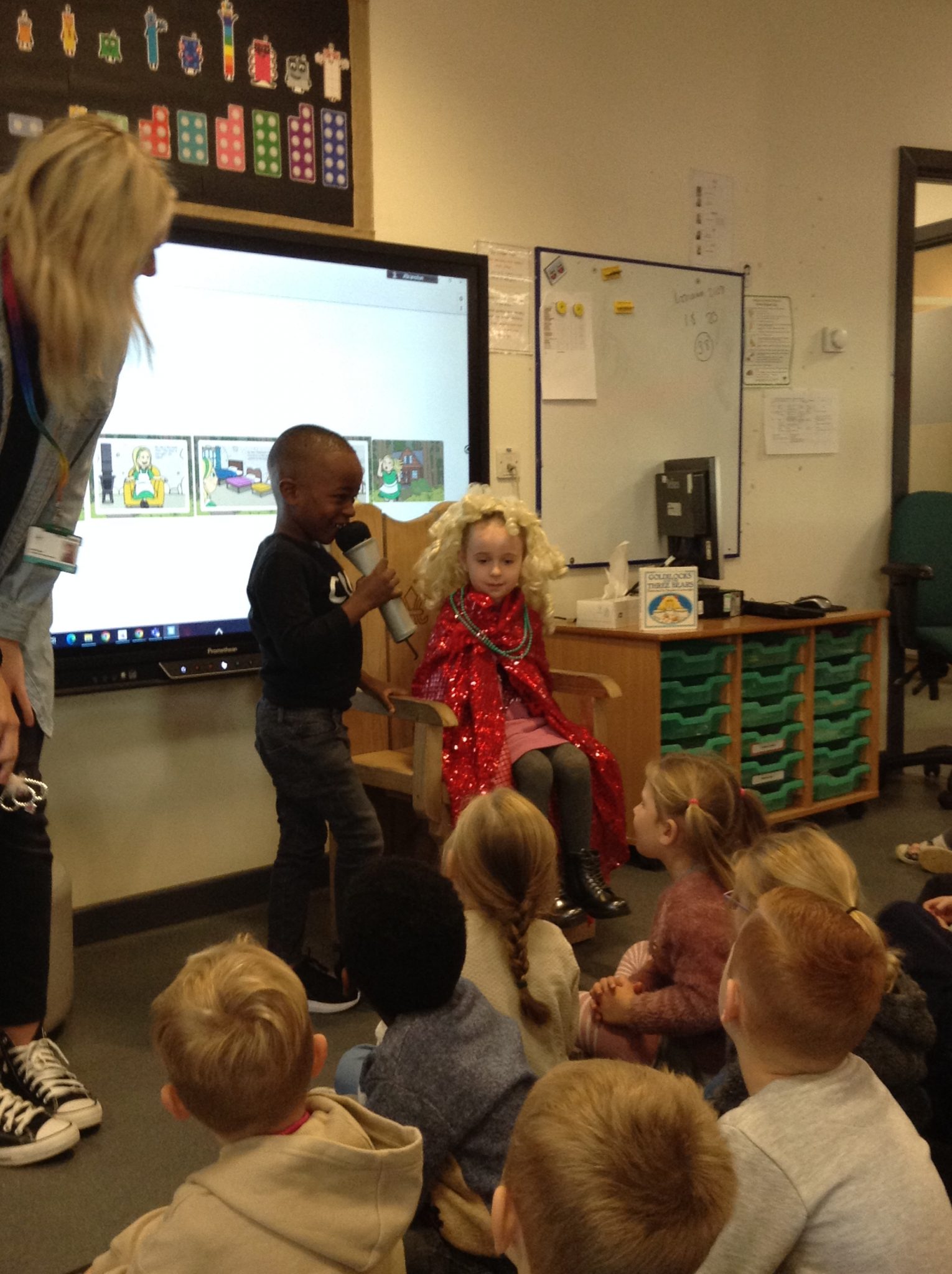 Hot Seating Goldilocks and Baby Bear! | Christopher Pickering Primary ...