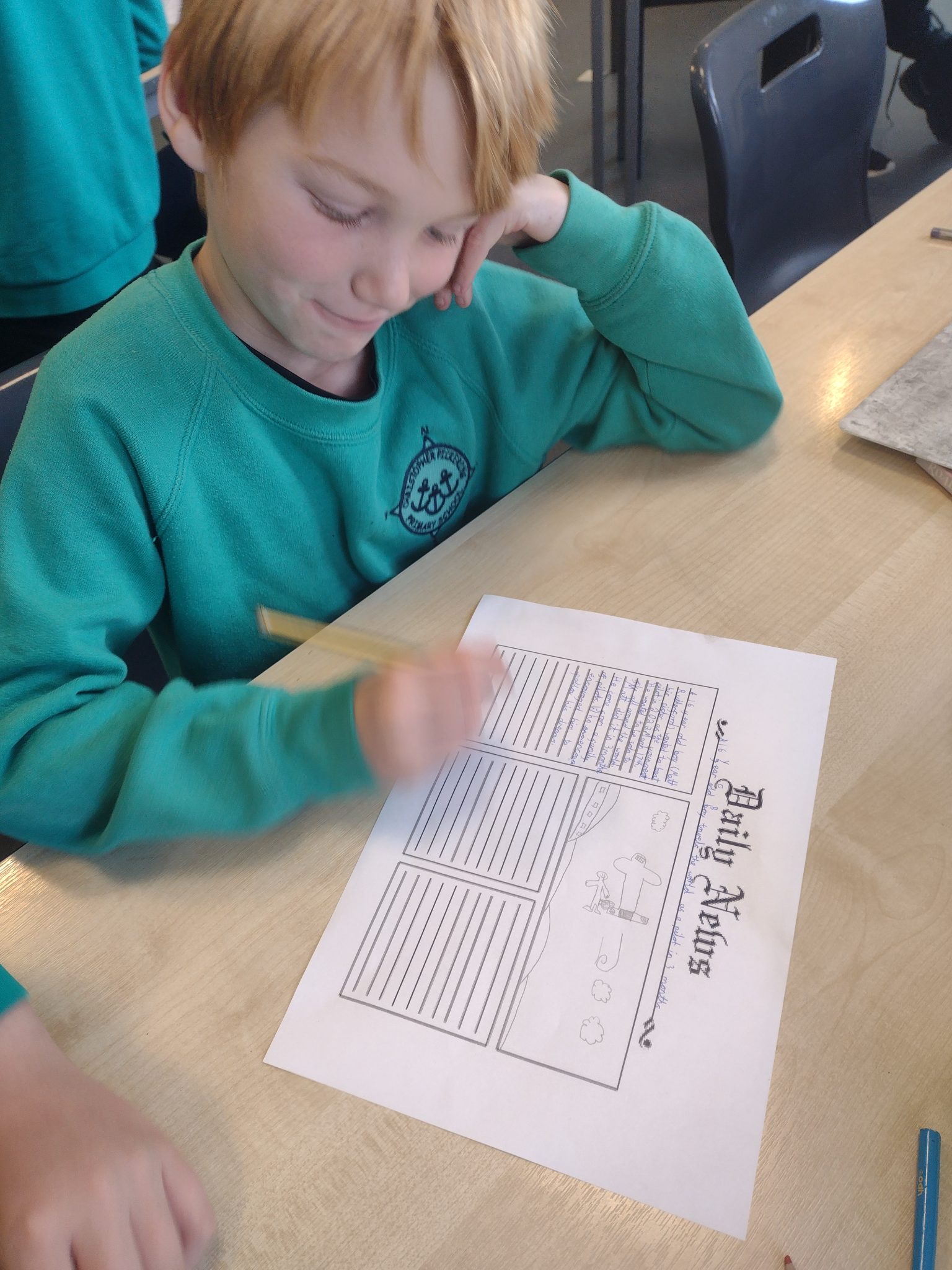Newspaper Report Introduction | Christopher Pickering Primary School