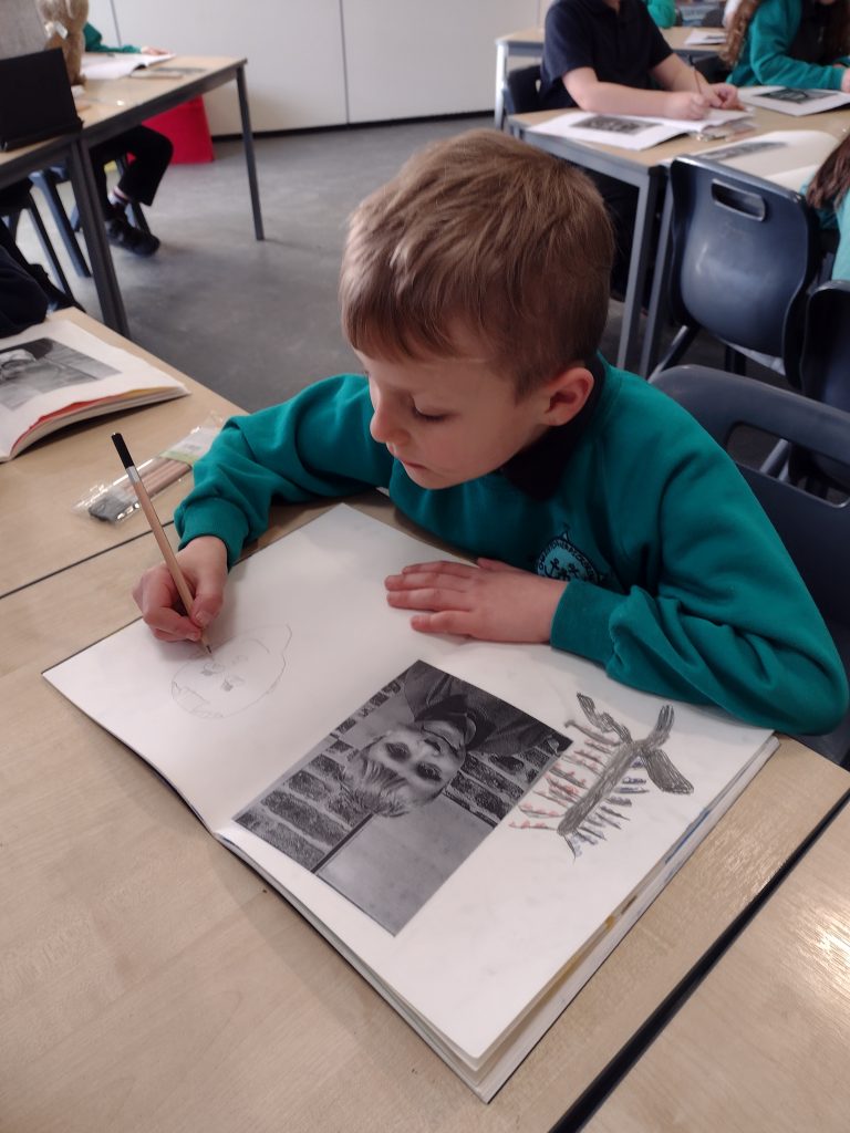self portraits | Christopher Pickering Primary School