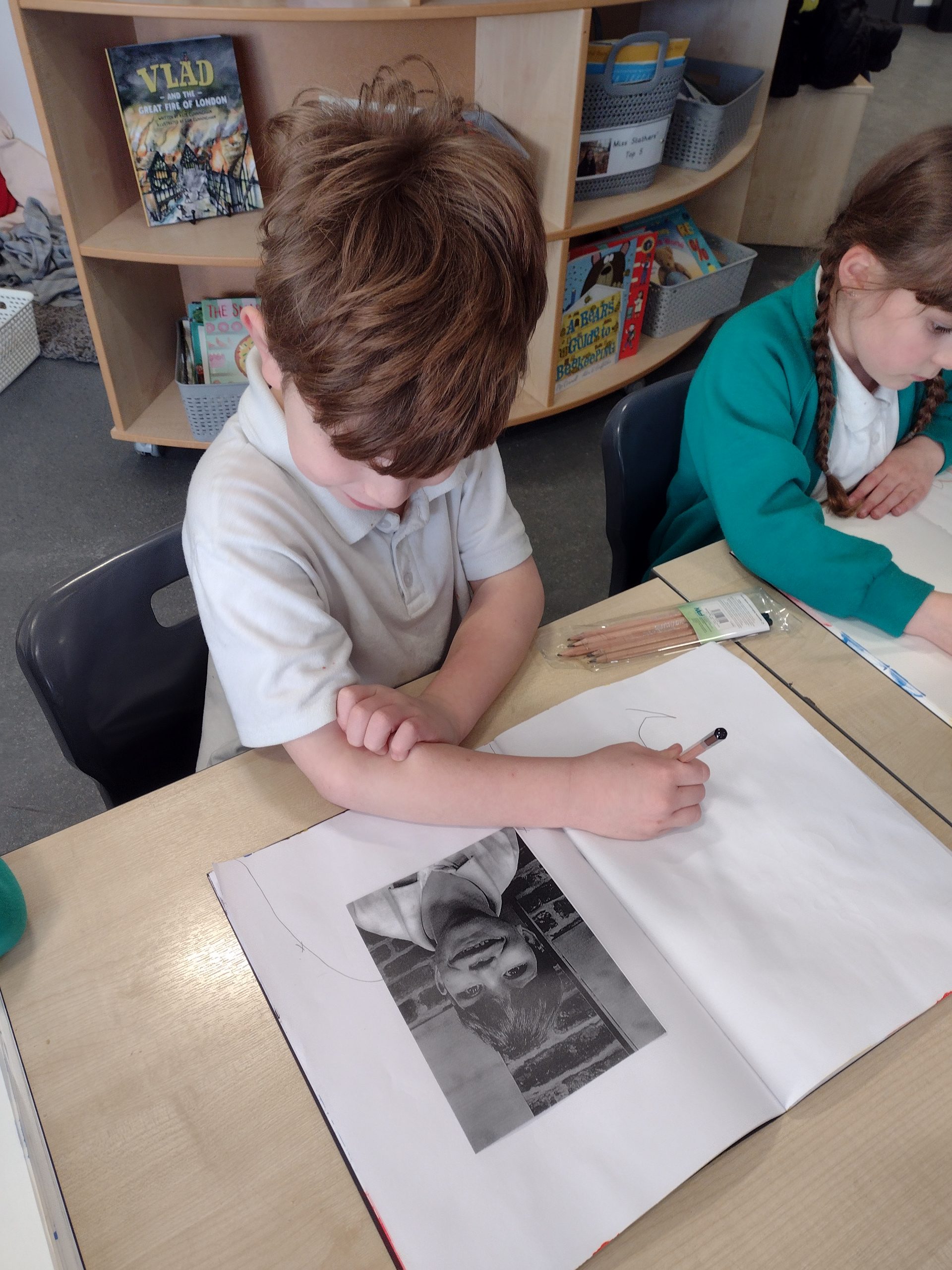 self portraits | Christopher Pickering Primary School