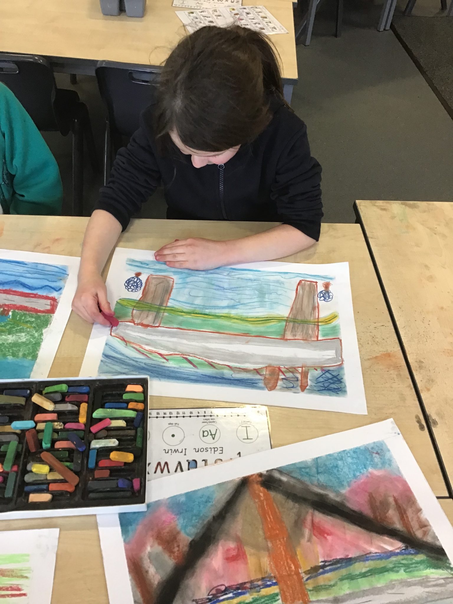 Year 1- Art in the local area inspired by David Hockney | Christopher ...