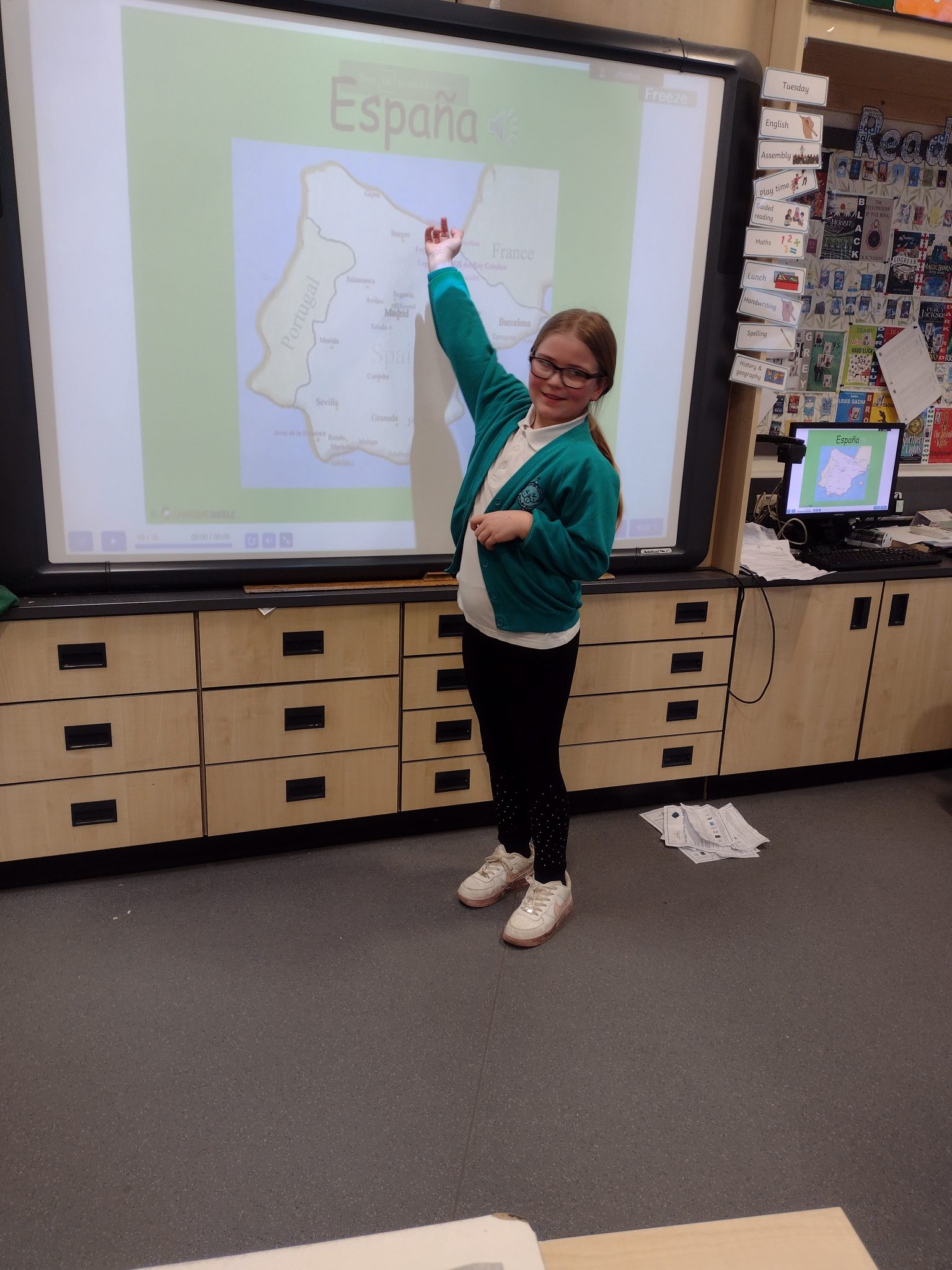 Spanish – Weather presenters | Christopher Pickering Primary School