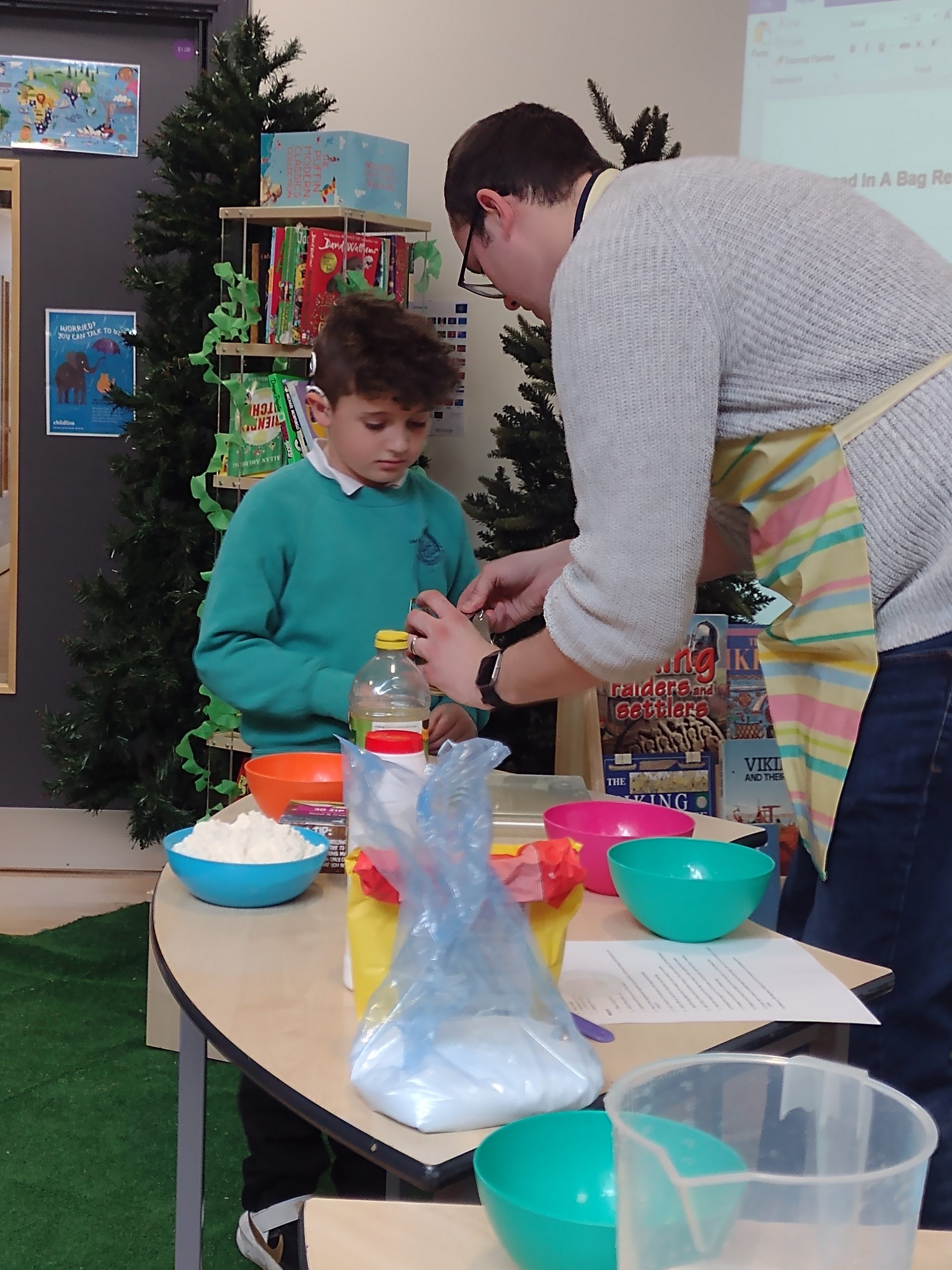 making bread! | Christopher Pickering Primary School