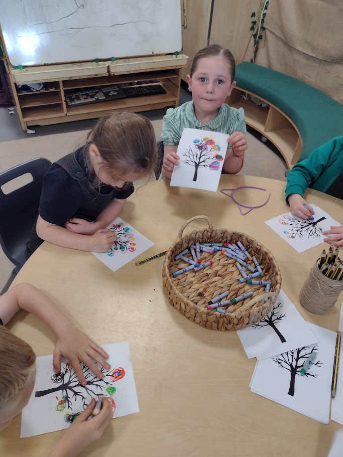 Kandinsky Trees… | Christopher Pickering Primary School