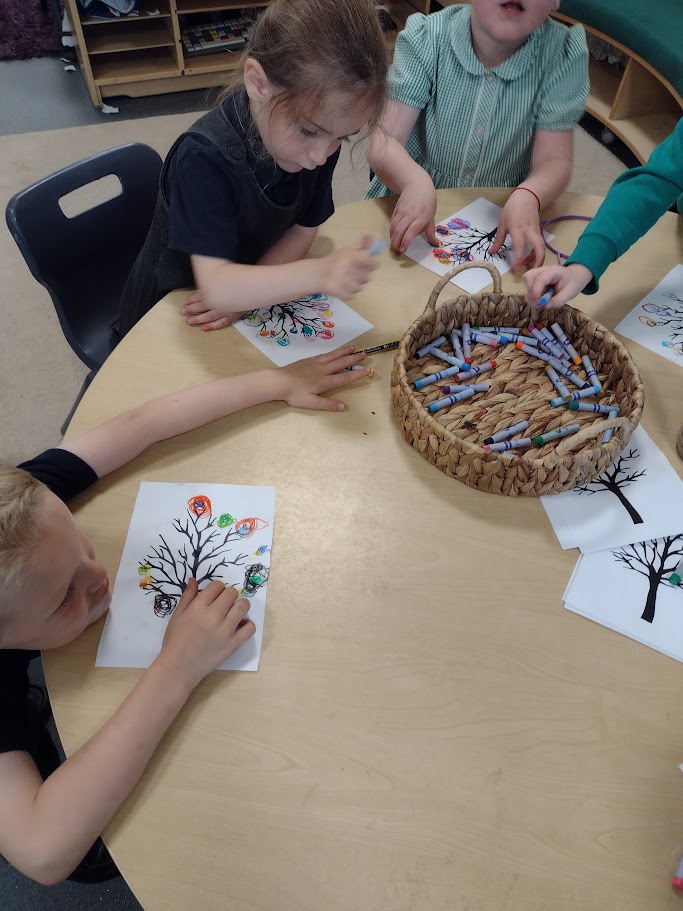Kandinsky Trees… | Christopher Pickering Primary School