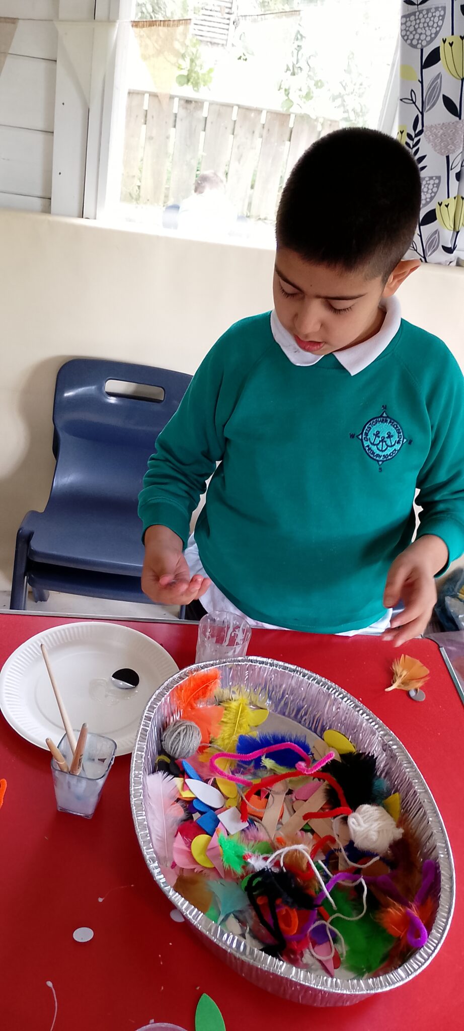 Crafts in the cabin… | Christopher Pickering Primary School