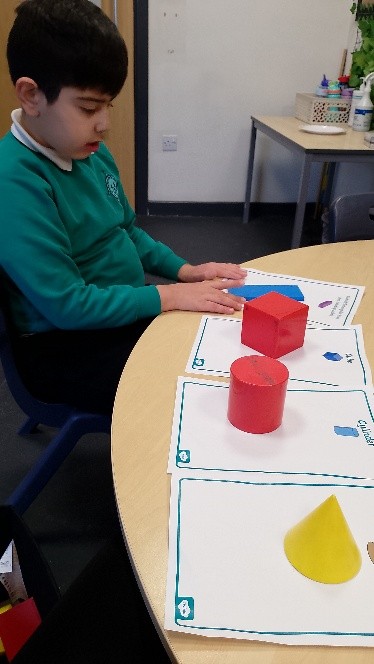comparing 3d shapes | Christopher Pickering Primary School