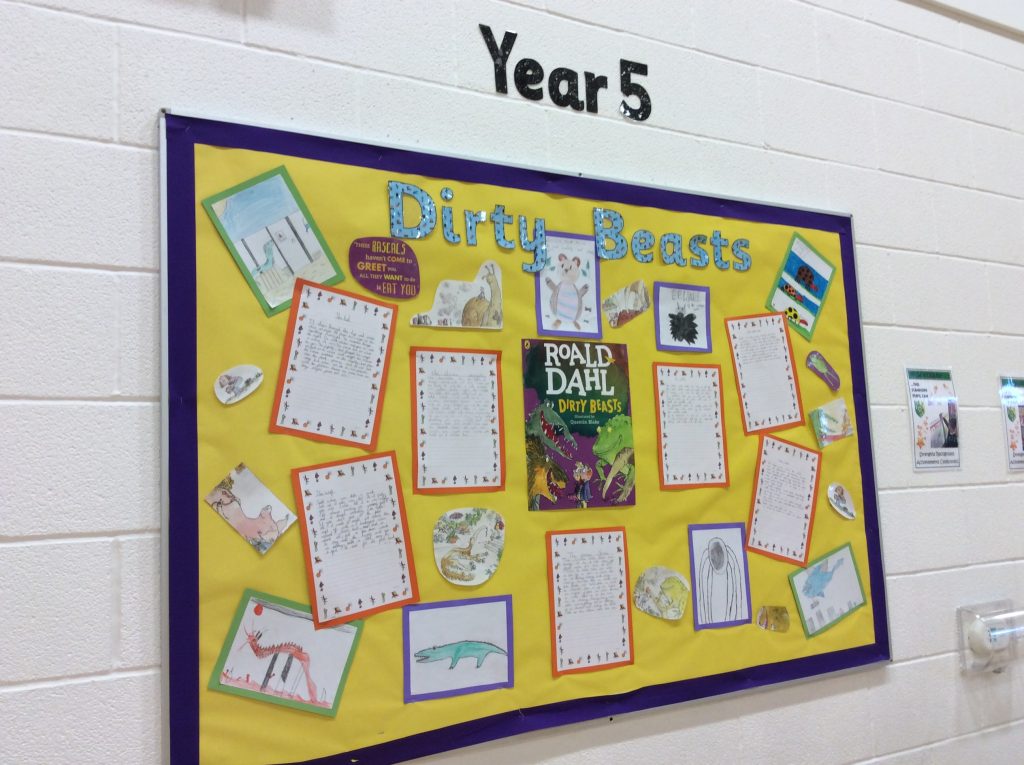 Hall Displays | Stanhope Primary School