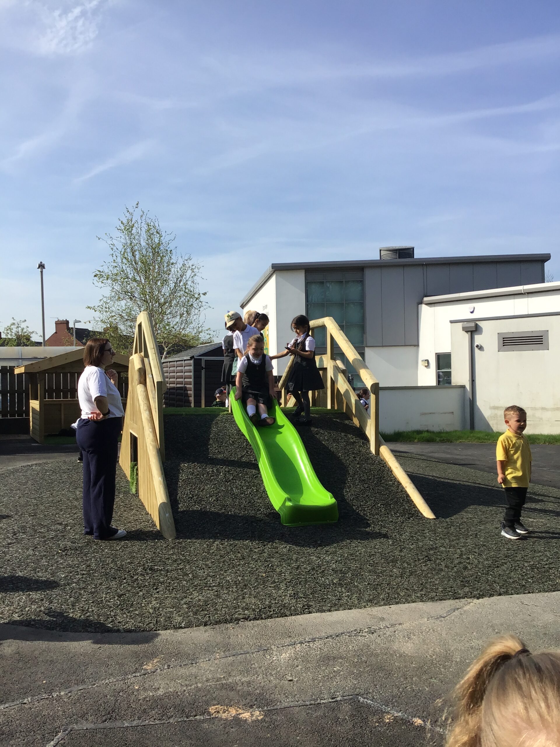 New EYFS Yard | Stanhope Primary School