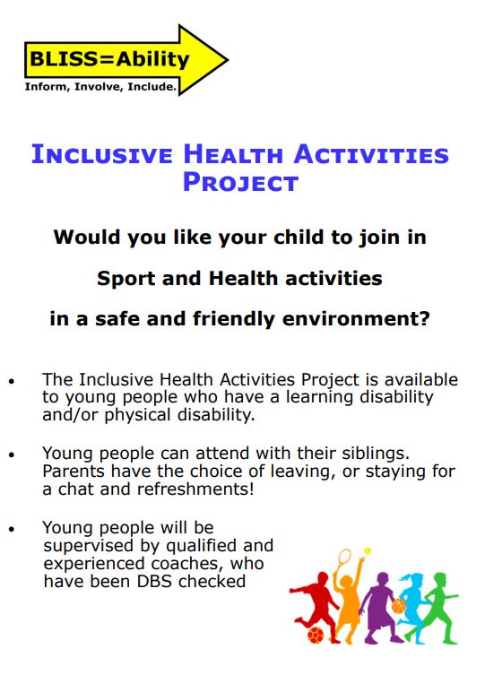 Inclusive Health Activities Project | Biddick Hall Junior School