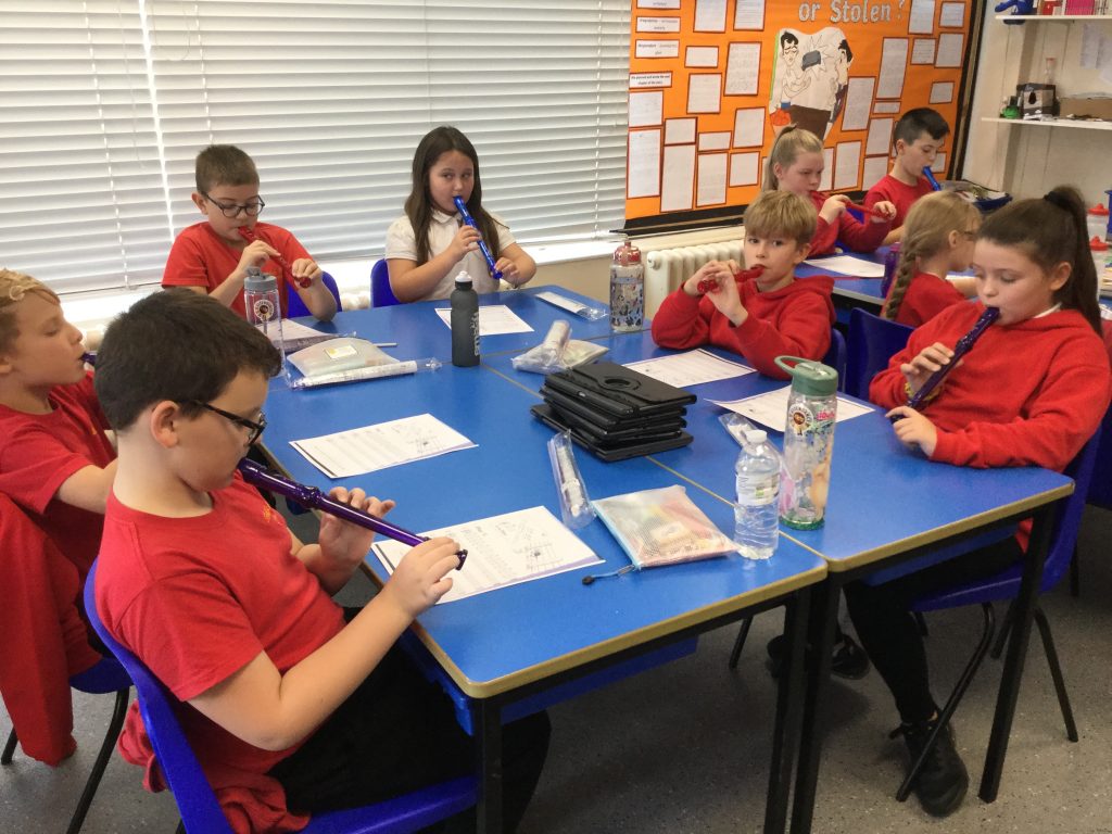 Recorder learning in Year 4! | Biddick Hall Junior School