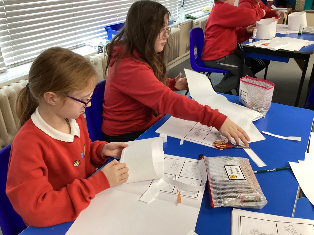 Year 6 studied British milliners as part of their art project ...