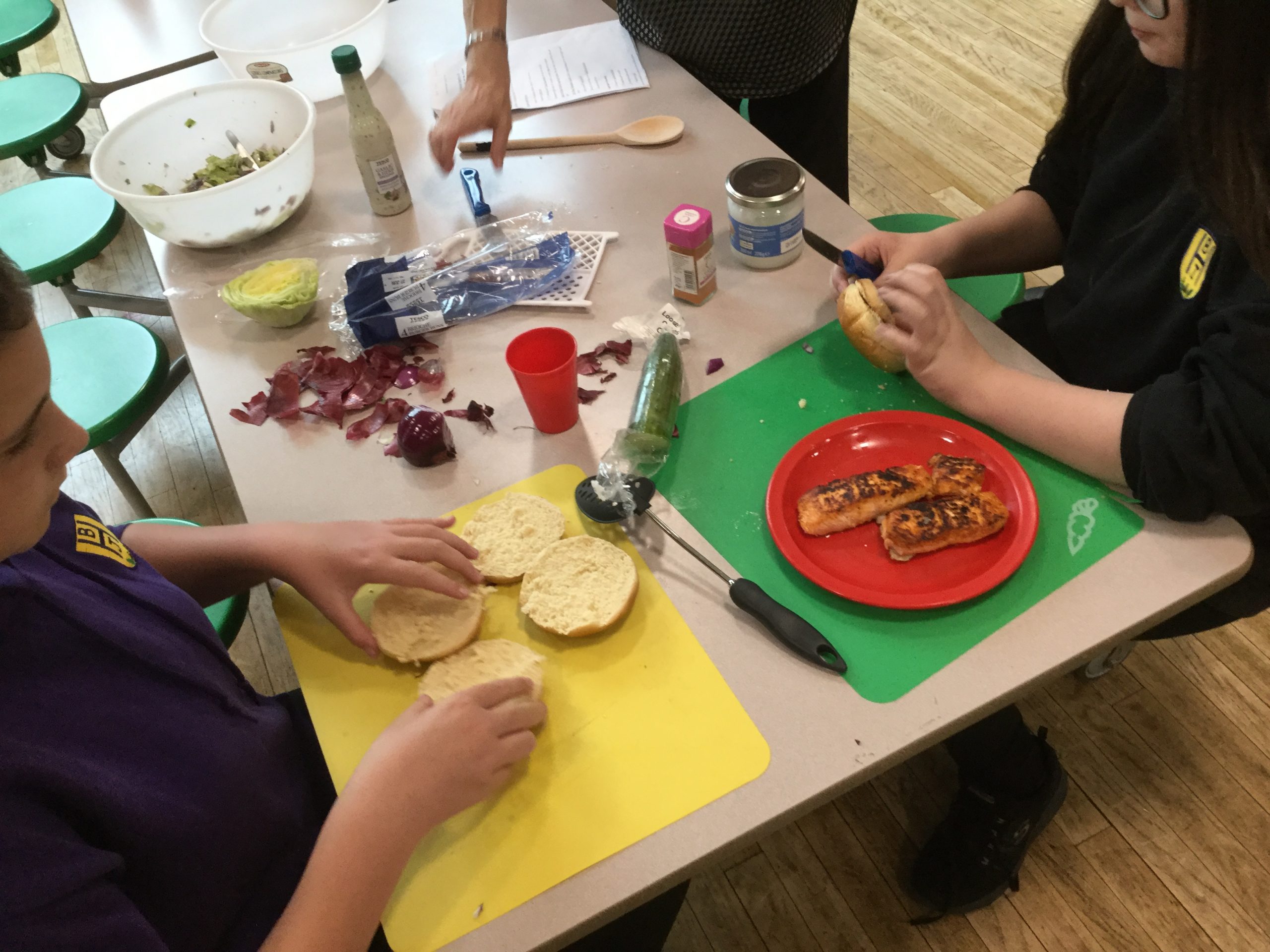 Cooking in Year 6 – part 2 – the main dish | Biddick Hall Junior School