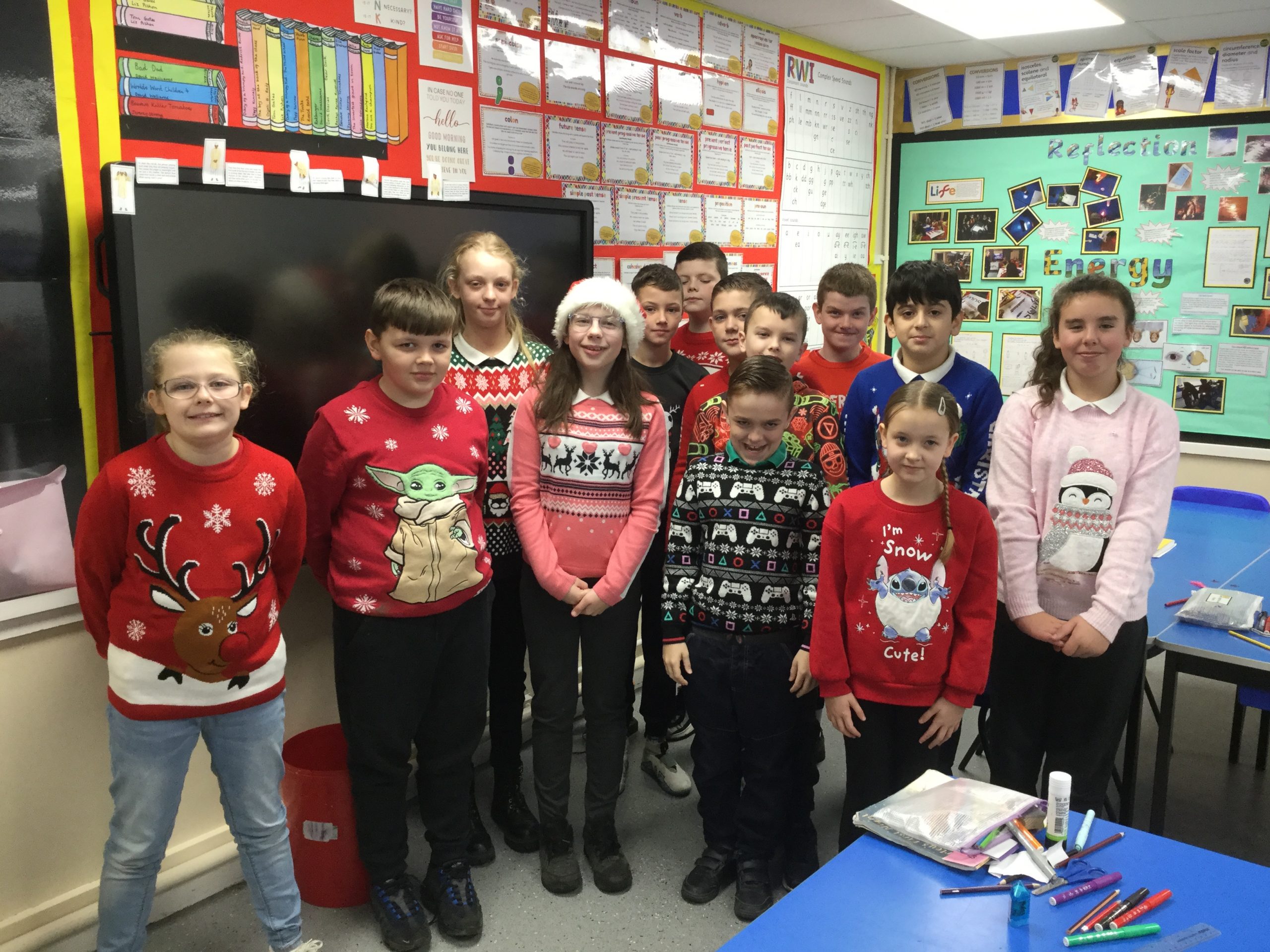 Year 6 Christmas Jumpers! | Biddick Hall Junior School