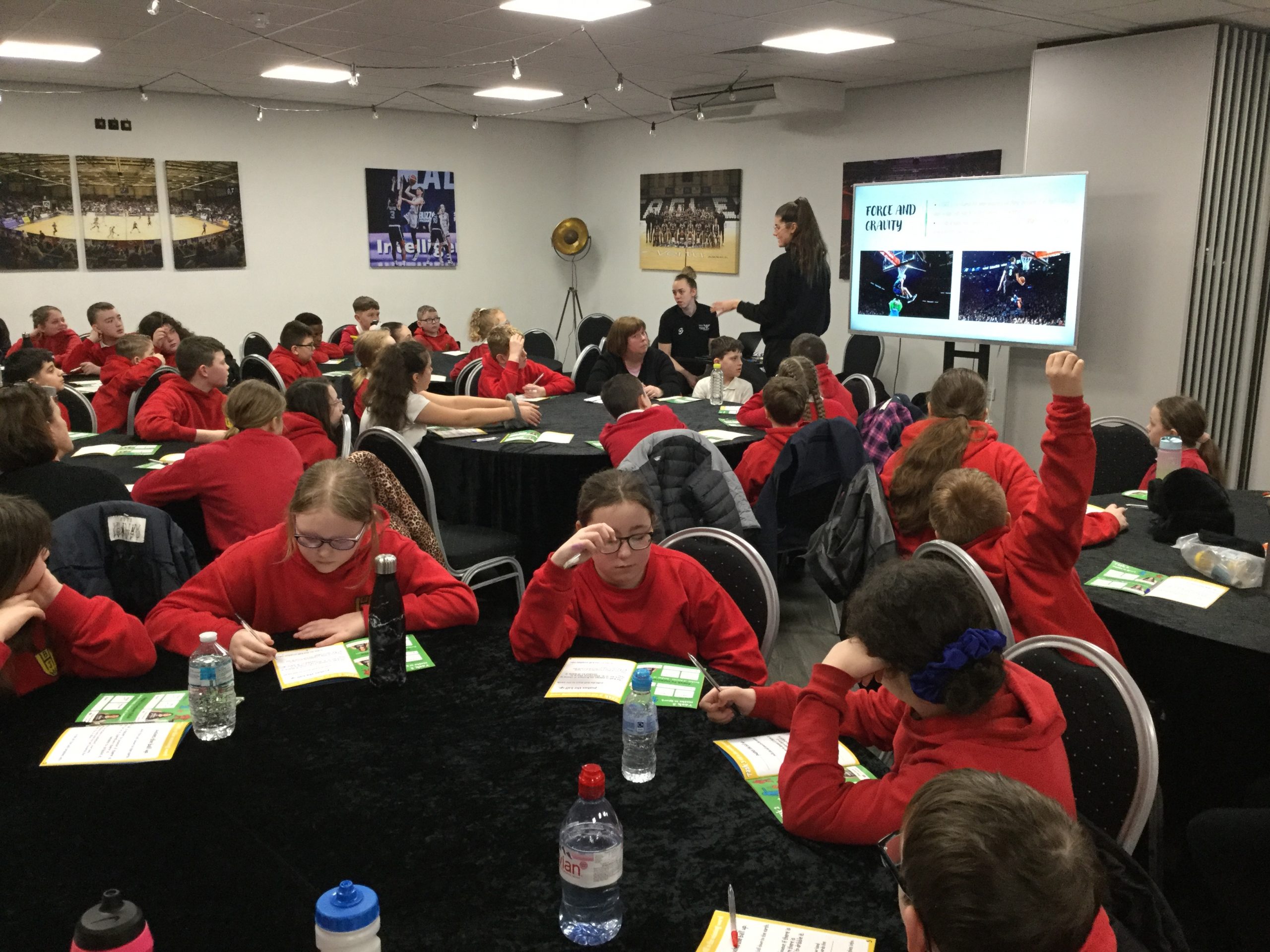 STEM event at Vertu Motors Newcastle Eagles arena. | Biddick Hall ...
