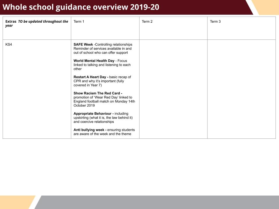 Guidance Curriculum | Burnside College