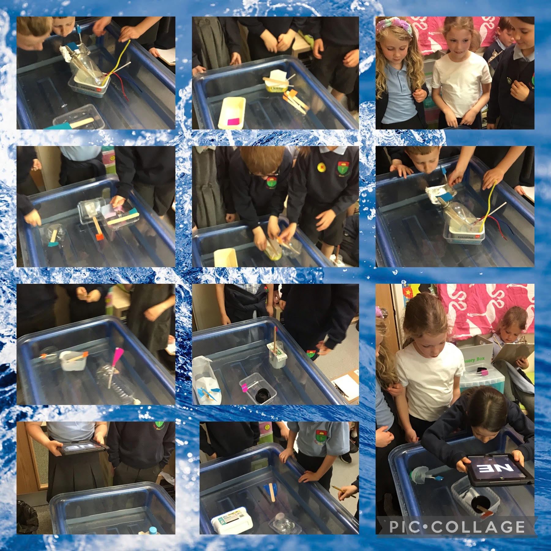 Year 2 – Testing our boats! – 06.05.2022 | St Oswald's CE VA Primary School