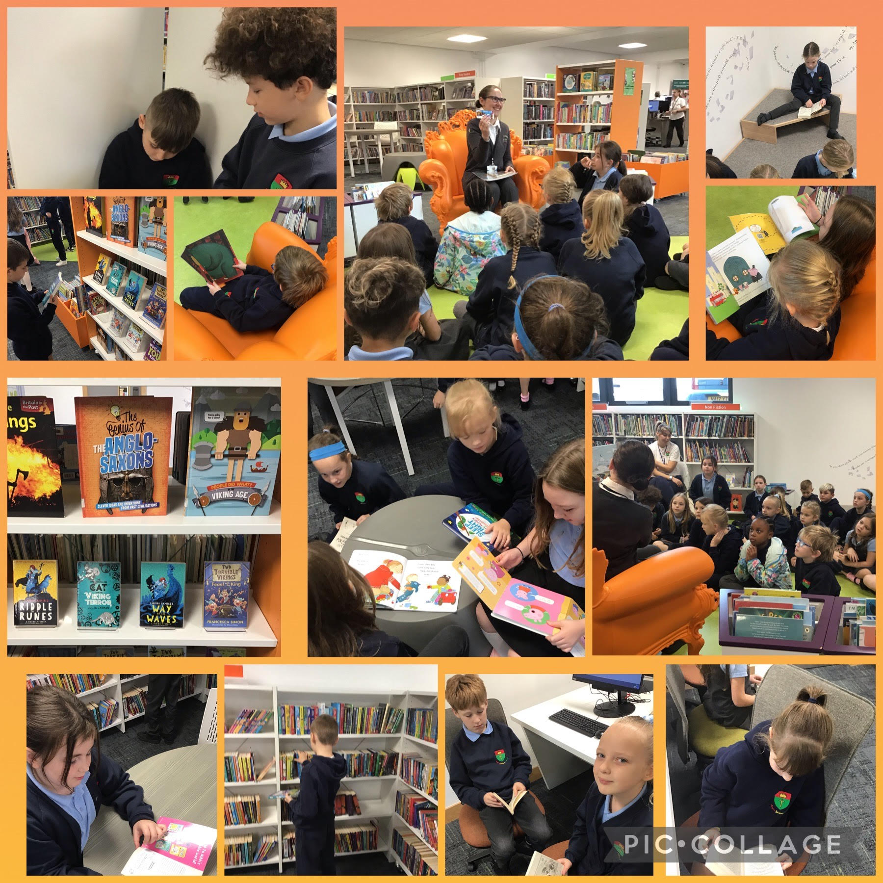 Year 4 – Local library visit! – 10.10.2023 | St Oswald's CE VA Primary ...